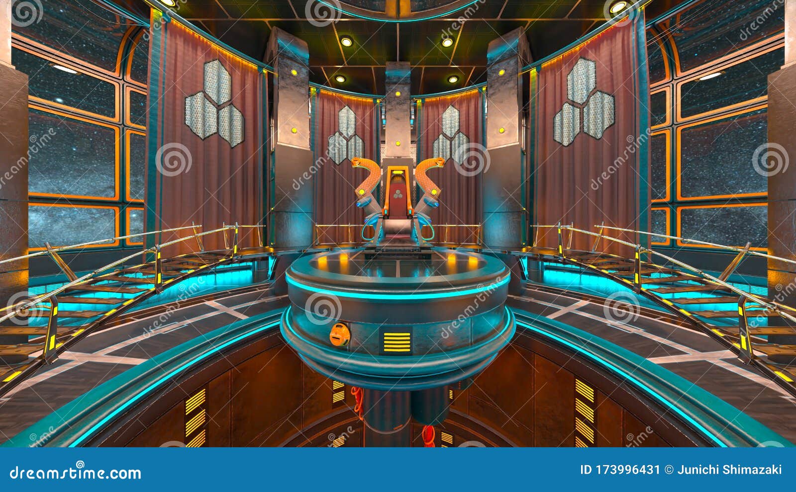 3D CG Rendering of Modern Building Stock Illustration - Illustration of ...