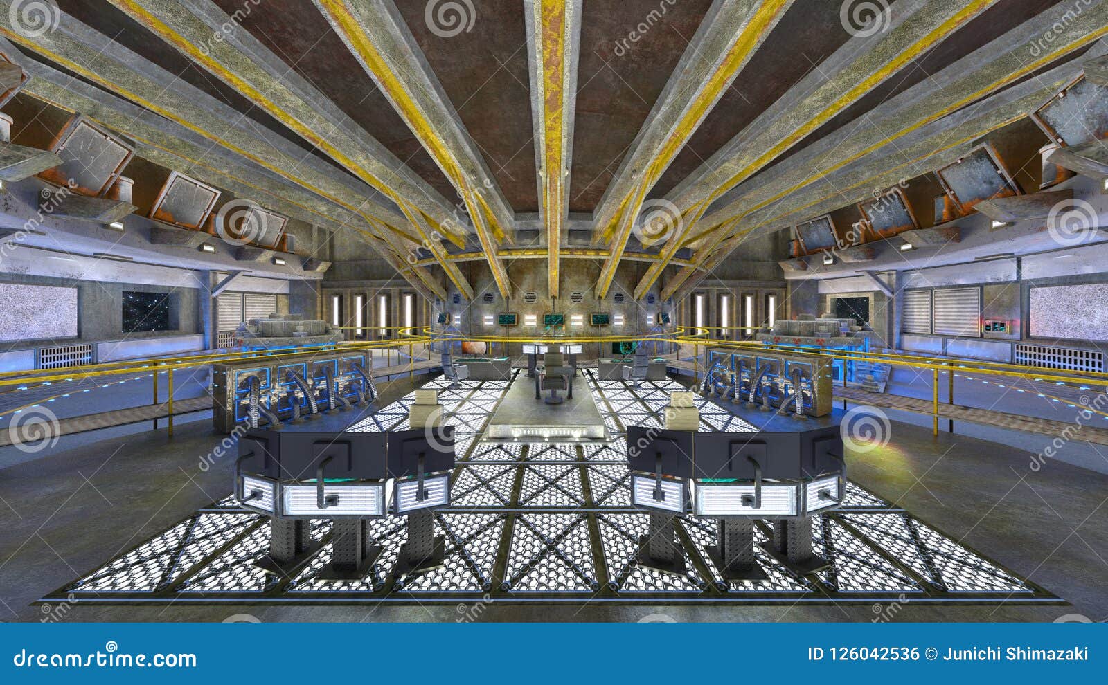 3D CG Rendering of Modern Building Office Stock Photo - Image of ...