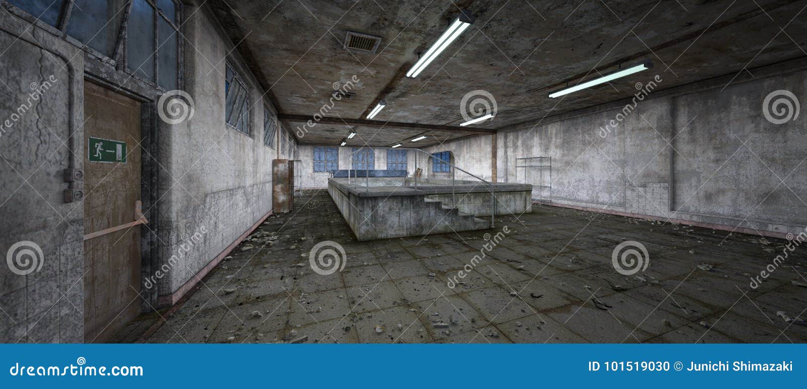 Morgue stock illustration. Illustration of room, morgue - 101519030