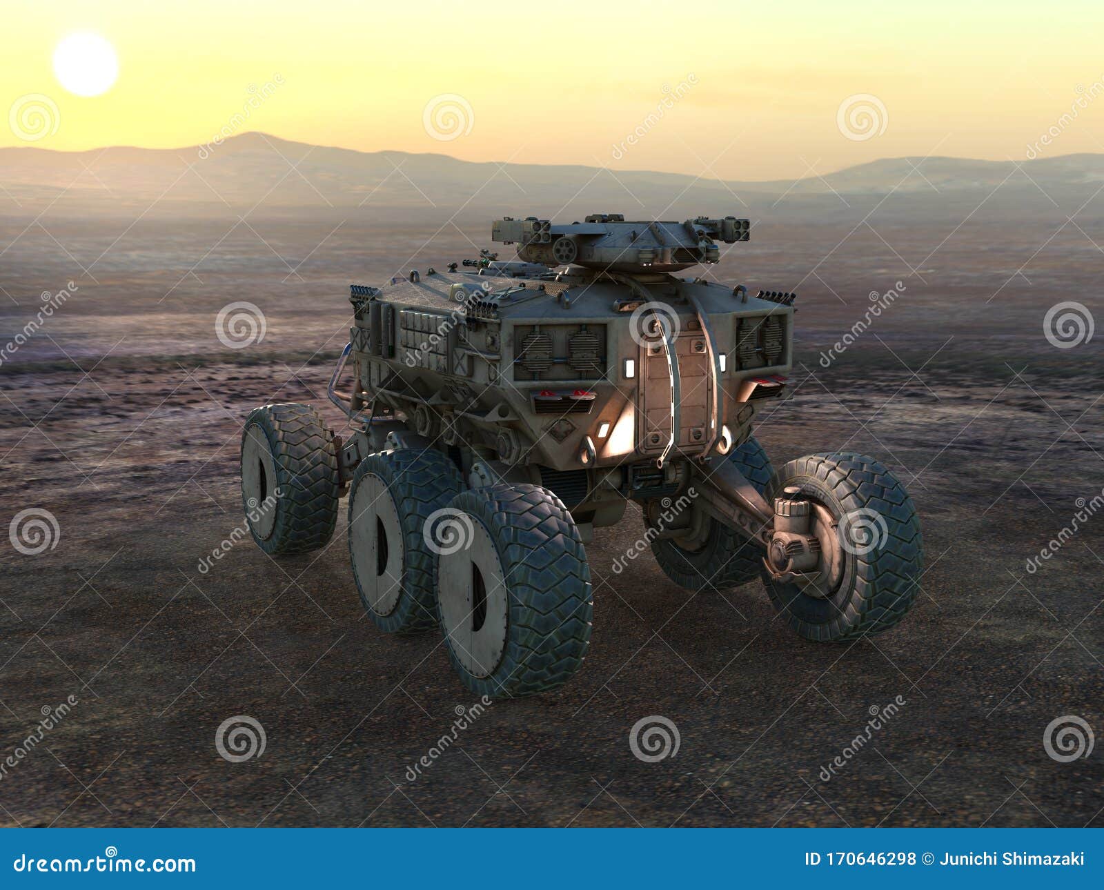 3D CG Rendering of Sand Rail Stock Illustration - Illustration of race ...