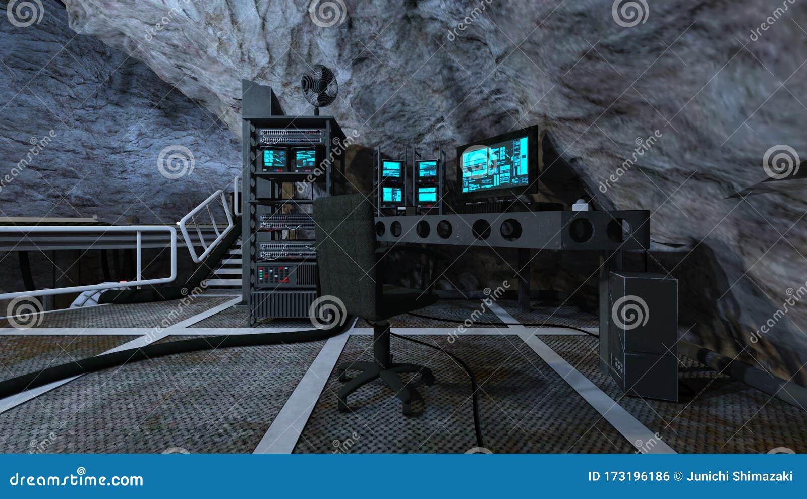 Secret Headquarters Vector Illustration | CartoonDealer.com #39331642