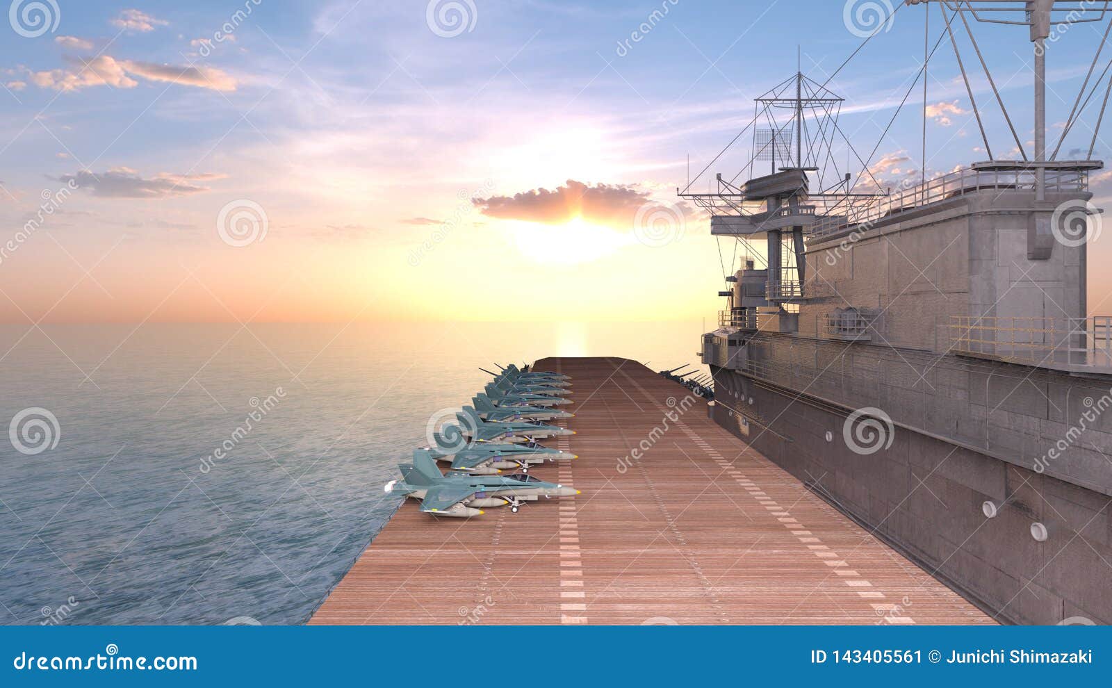 3D CG rendering of ship stock illustration. Illustration of sailing ...