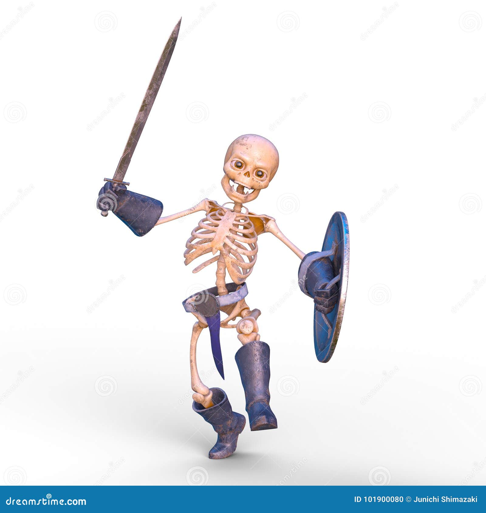 Skeleton Knight Character Sprites Vector Illustration | CartoonDealer ...