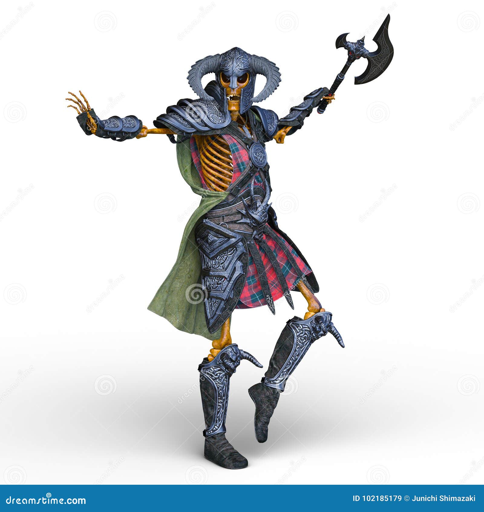 Skeleton knight stock illustration. Illustration of skeleton - 102185179