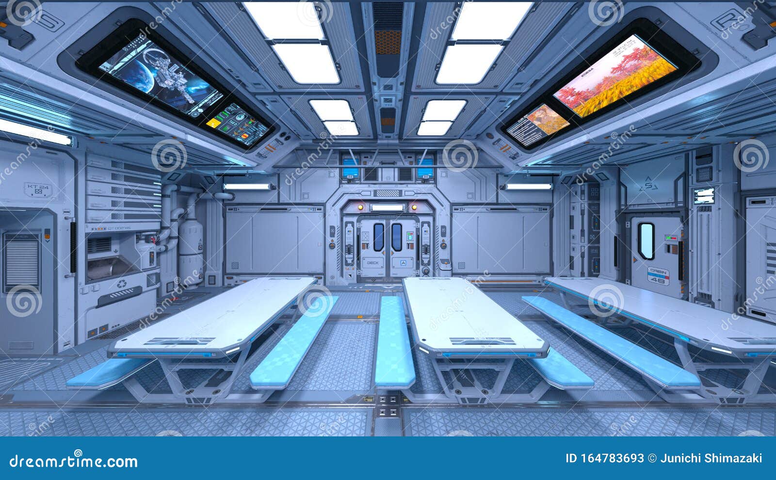 3D CG Rendering of Space Ship Stock Illustration - Illustration of ...