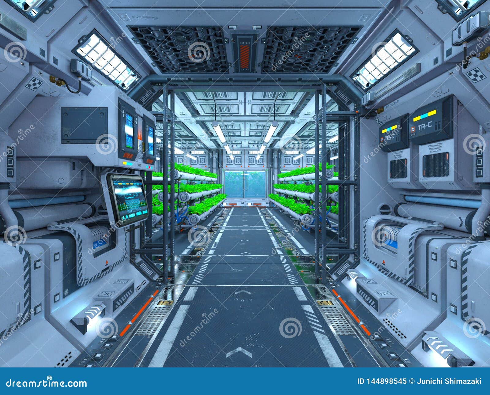 3D CG Rendering of Space Station. Elements of this Image Furnished by ...
