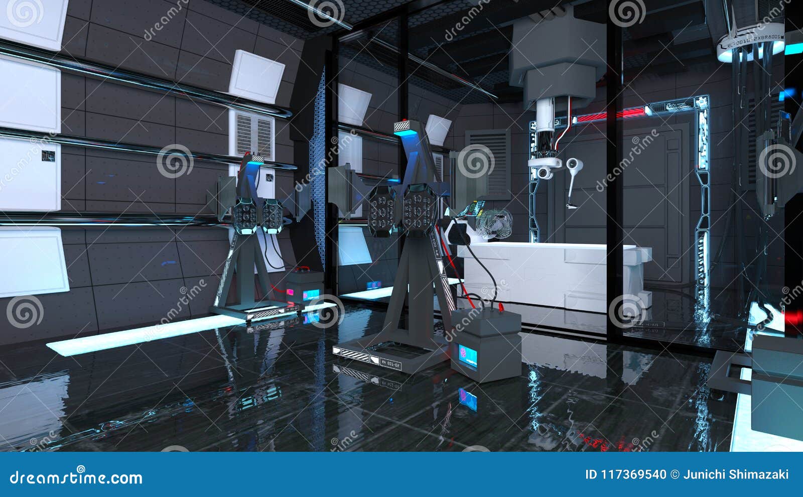 Space station laboratory stock photo. Image of space - 117369540