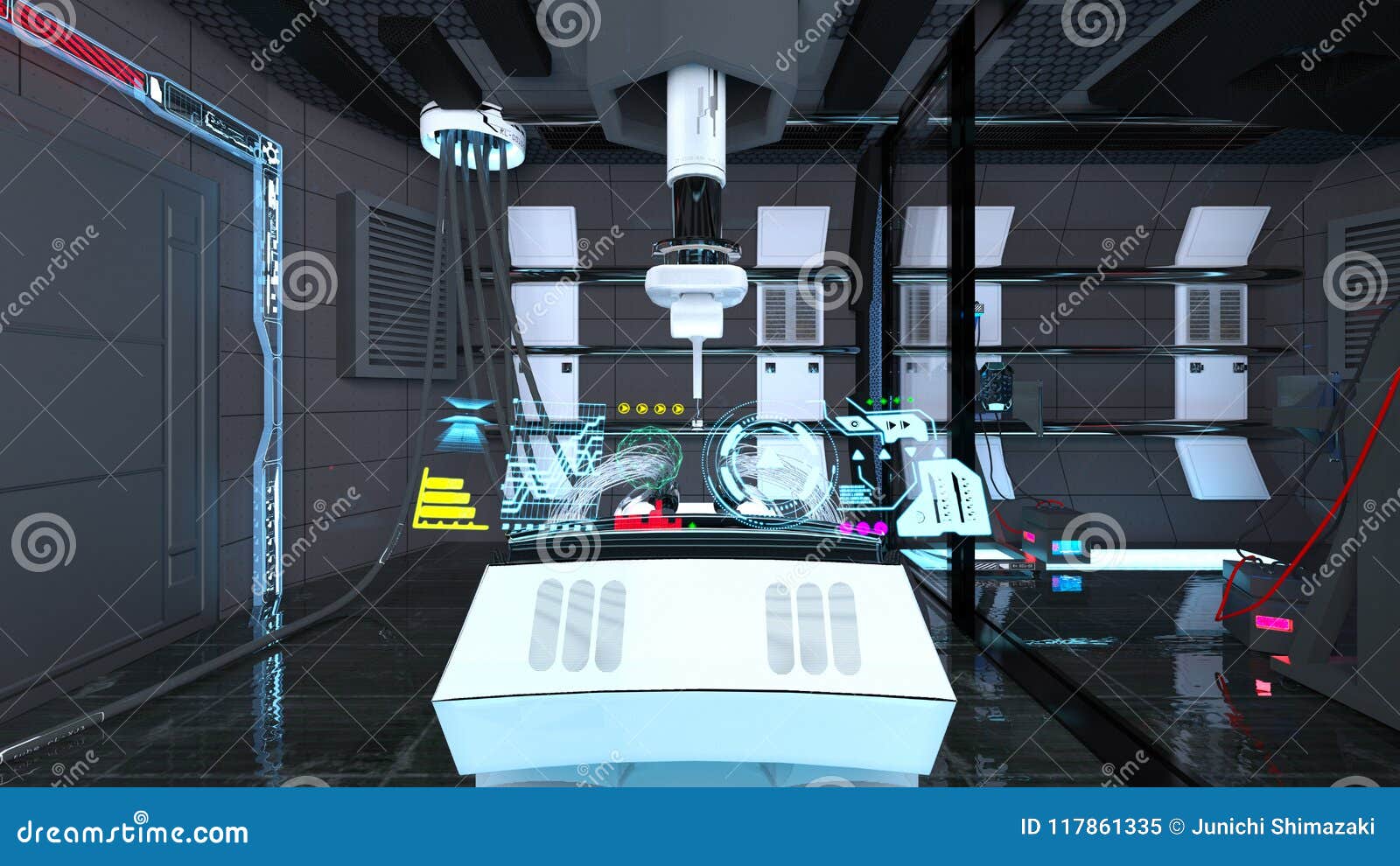 Space station laboratory stock image. Image of station - 117861335