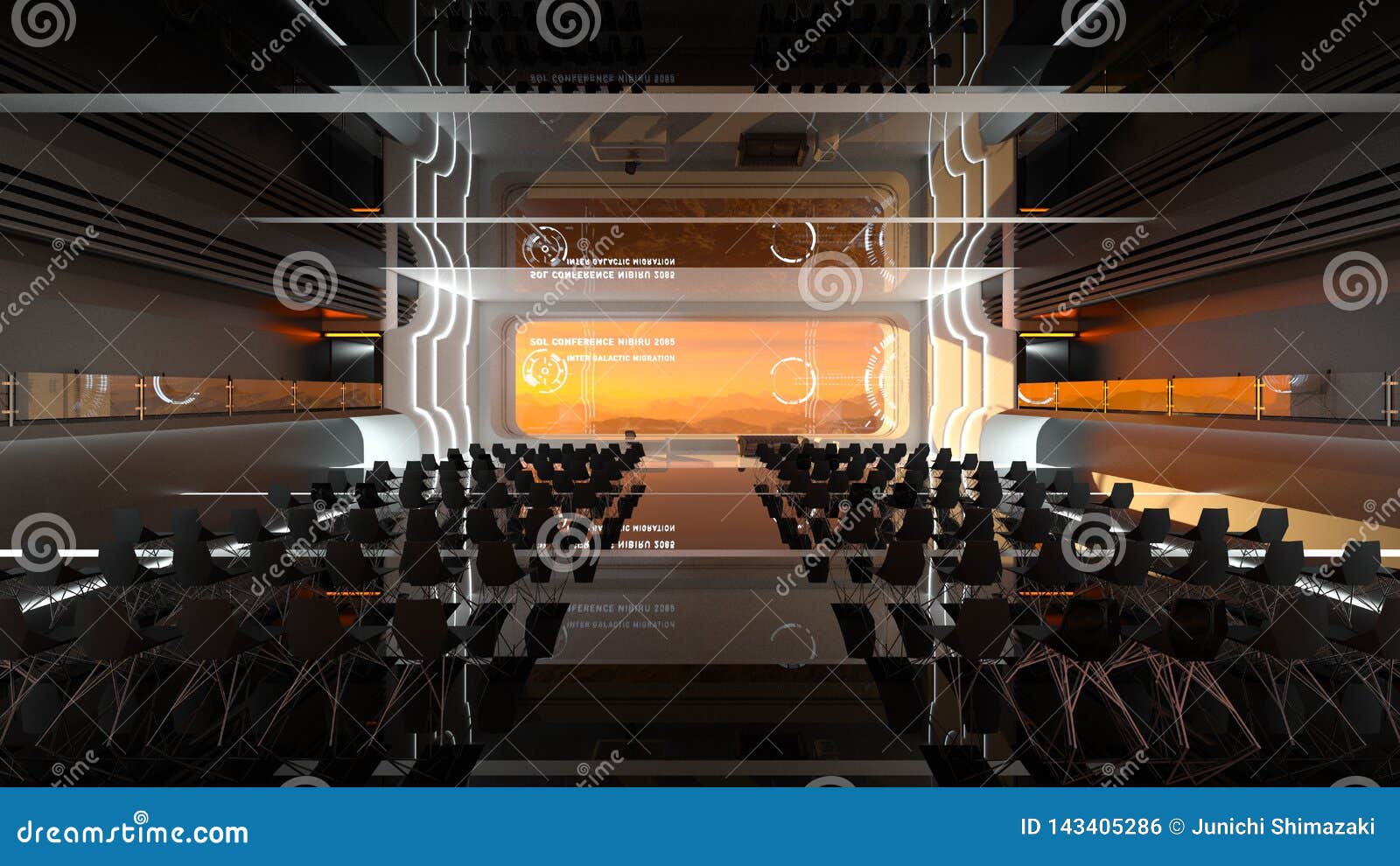 3D CG rendering of stage stock illustration. Illustration of stage ...