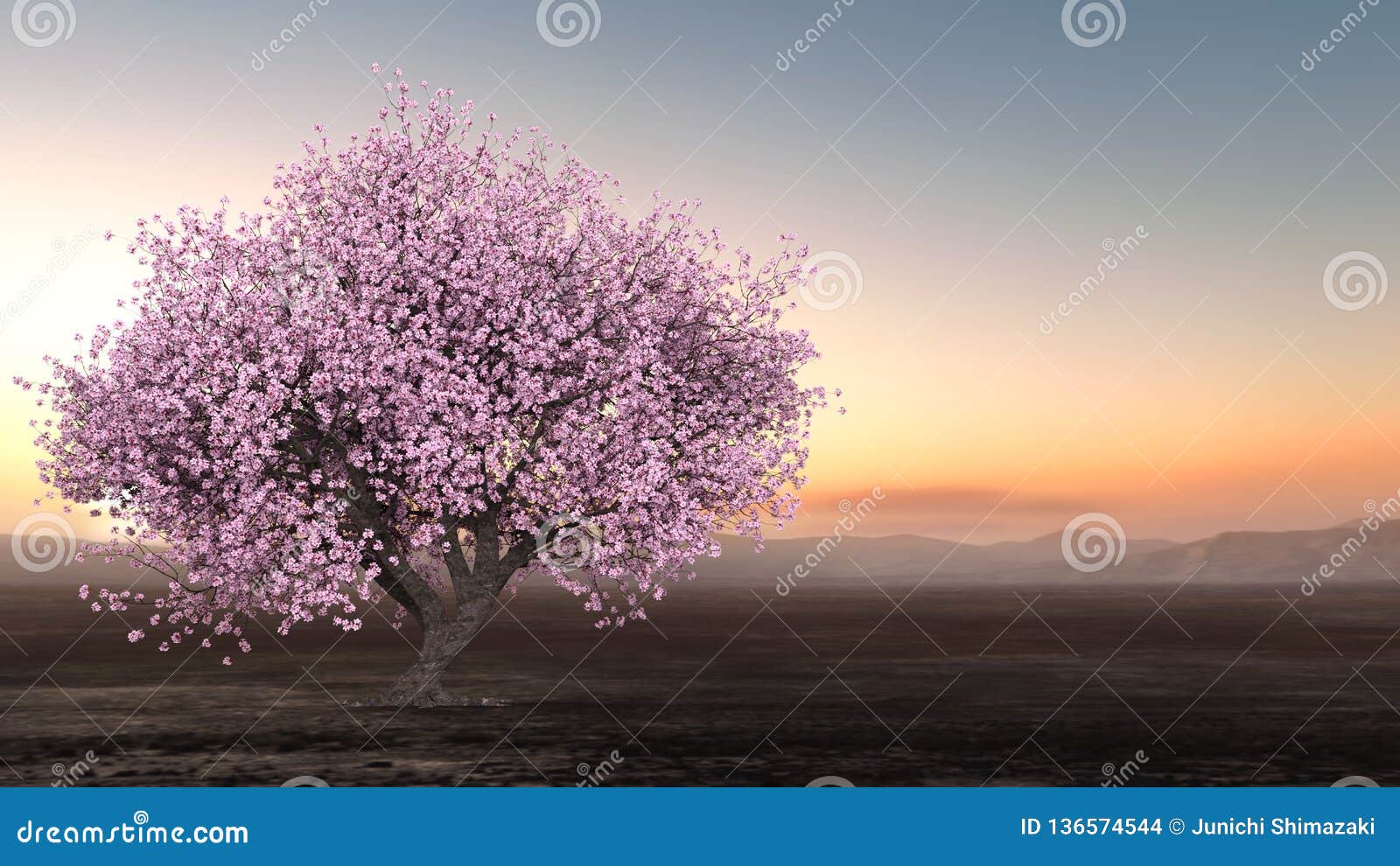 3D CG Rendering of Superb View Stock Illustration - Illustration of ...