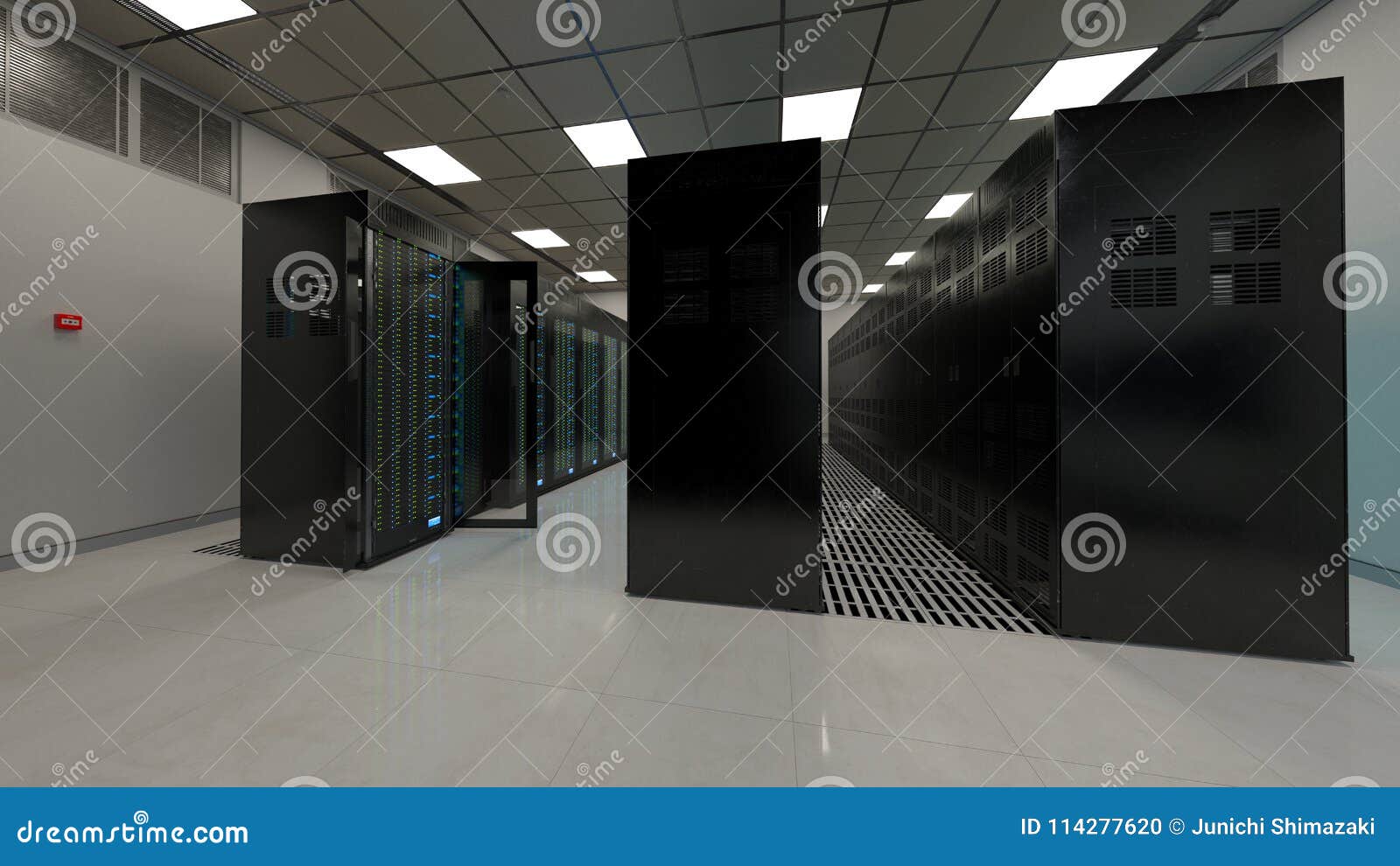 Supercomputing center stock photo. Image of processor - 114277620