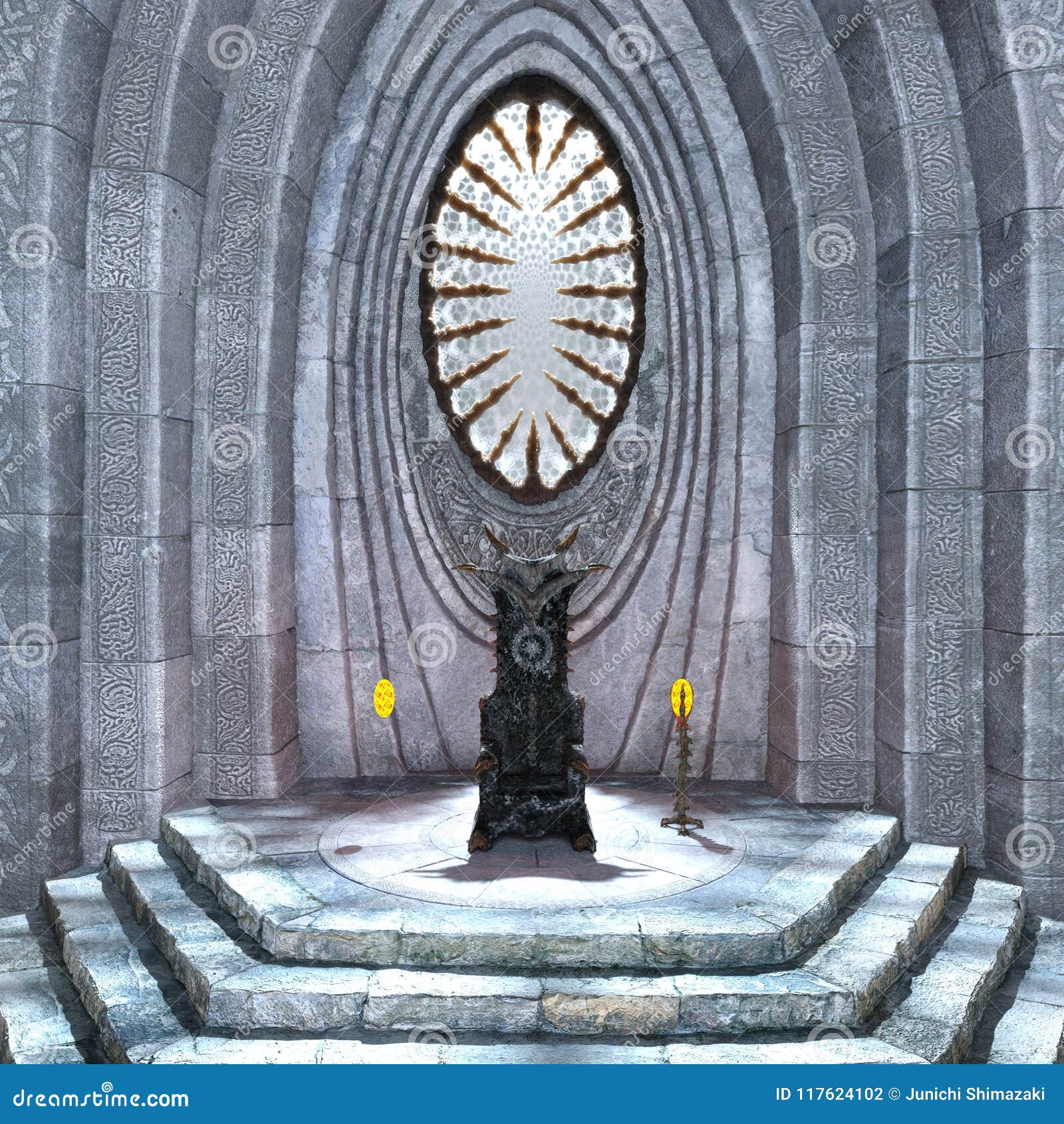 Throne stock illustration. Illustration of king, ancient - 117624102