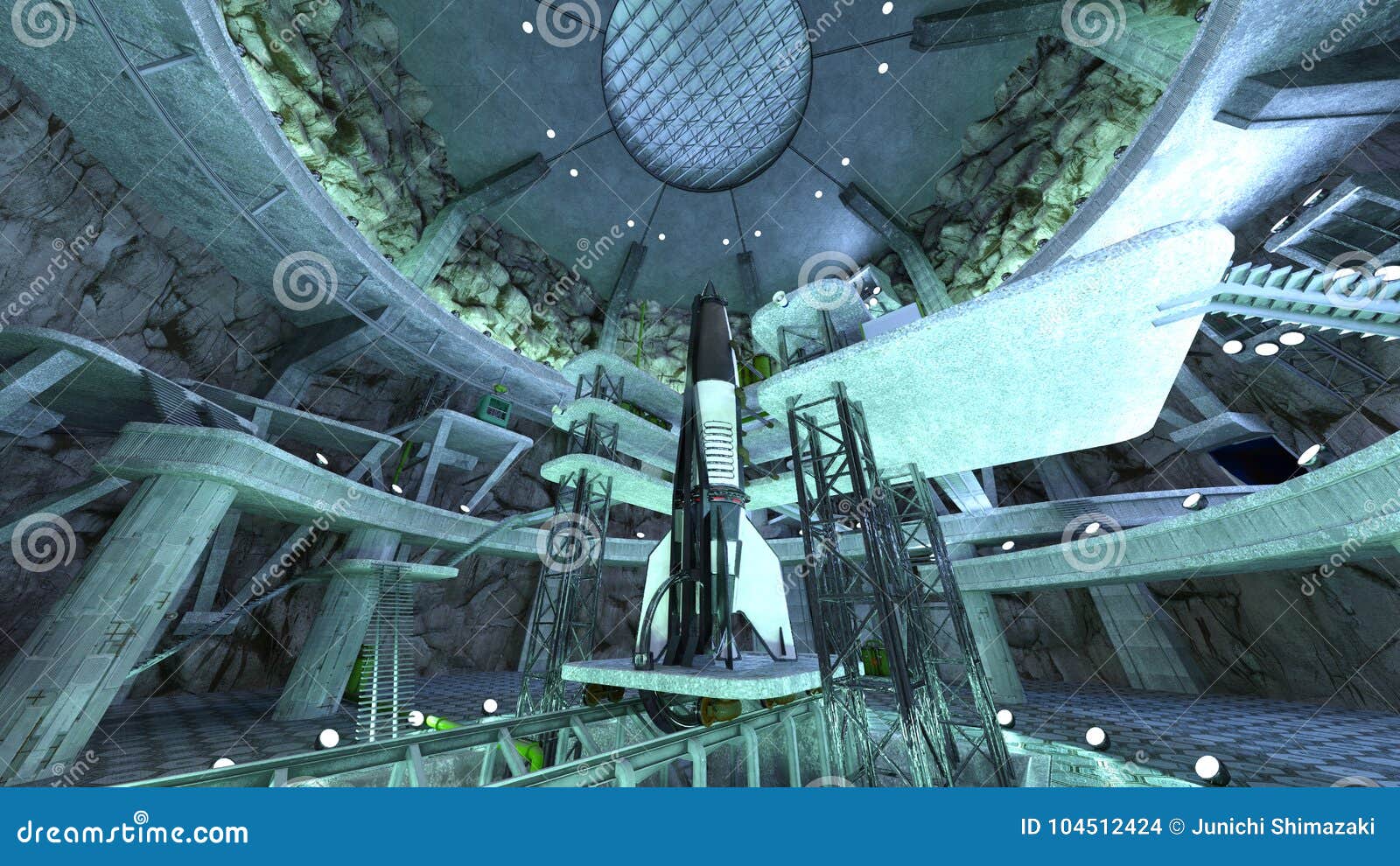 Underground fortress stock photo. Image of bedrock, base - 104512424