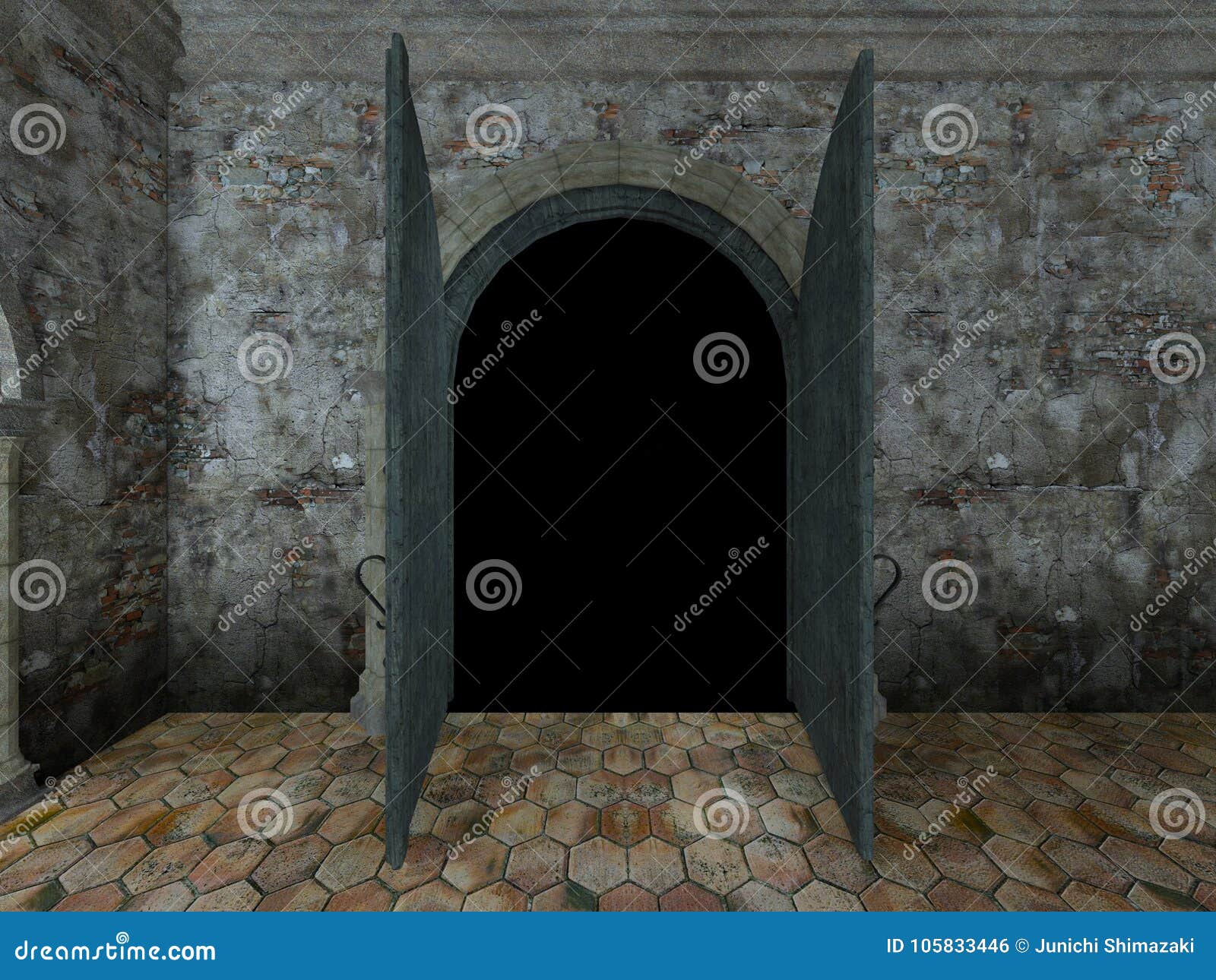 Underground fortress stock illustration. Illustration of history ...