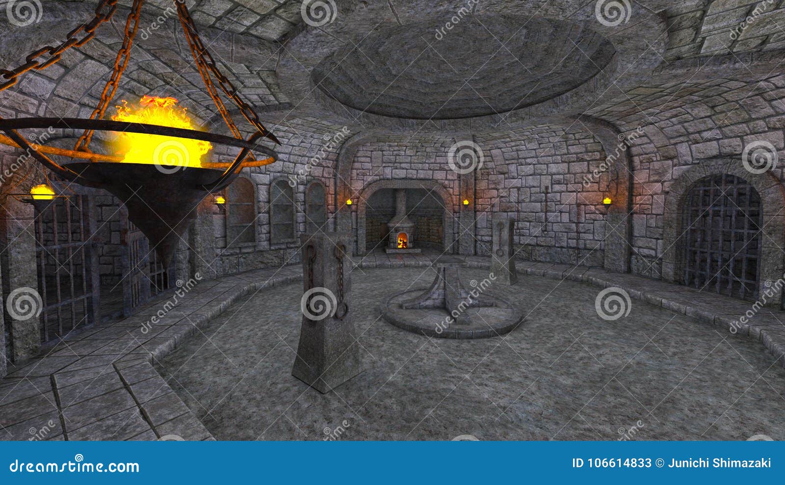 Underground fortress stock illustration. Illustration of game - 106614833