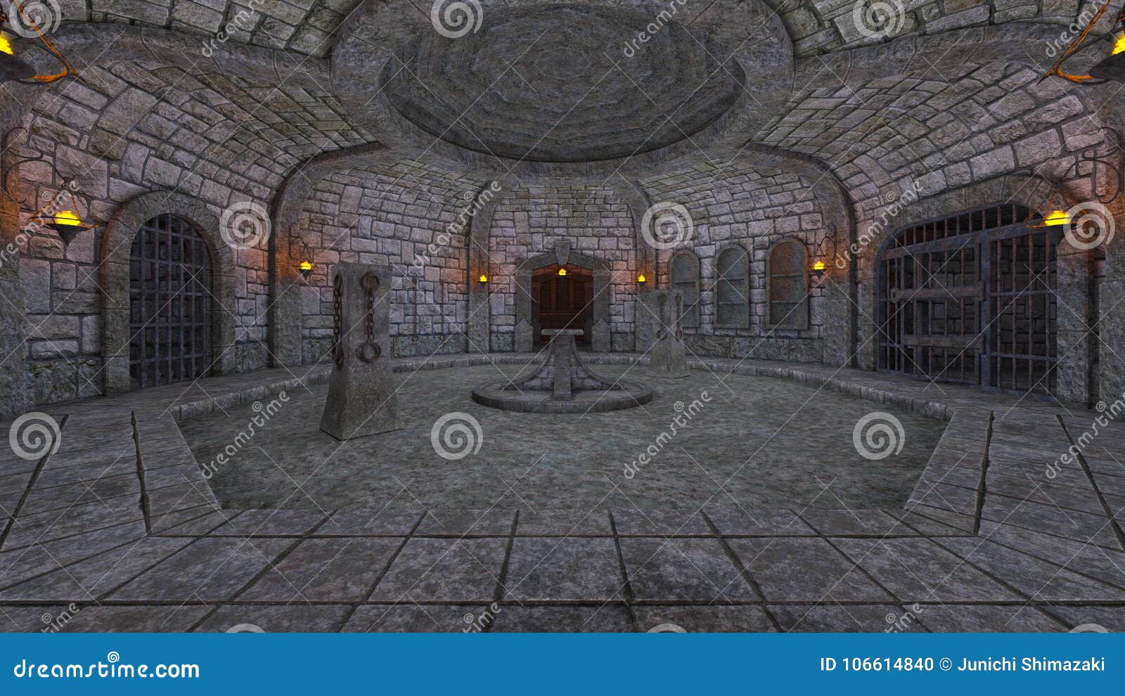 Underground fortress stock illustration. Illustration of underground ...