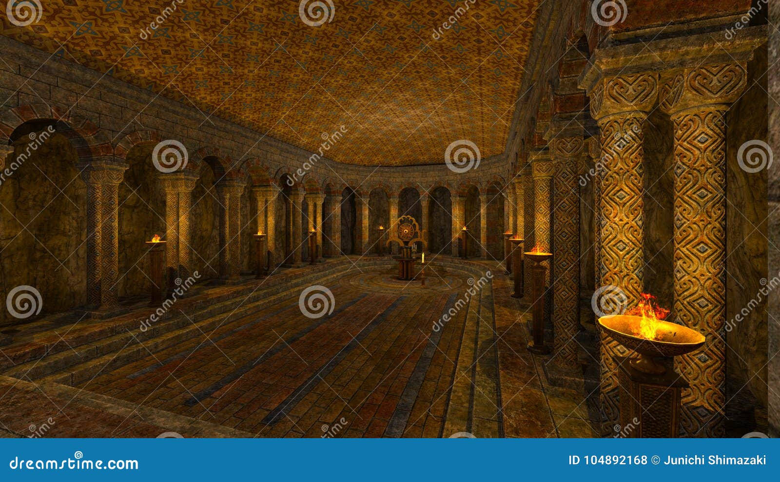 Underground Temple Stock Photo | CartoonDealer.com #104892168