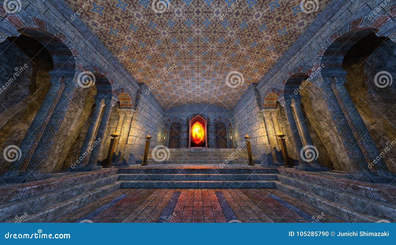 Underground temple stock photo. Image of temple, royalty - 105285790