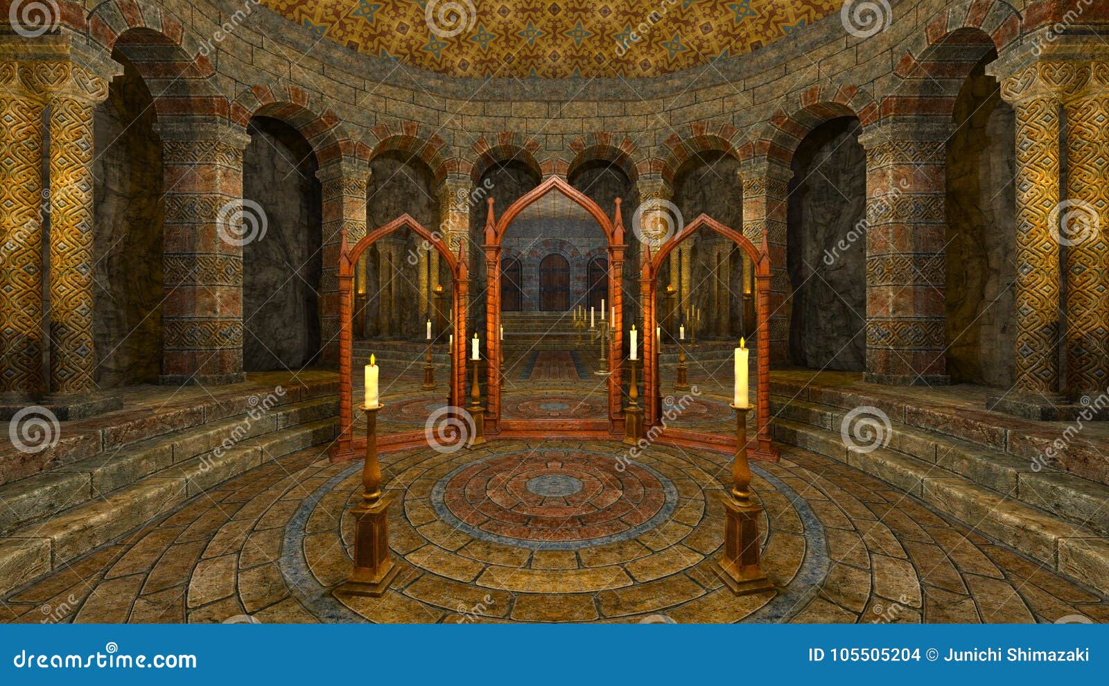 Underground Temple Stock Photo | CartoonDealer.com #105504954