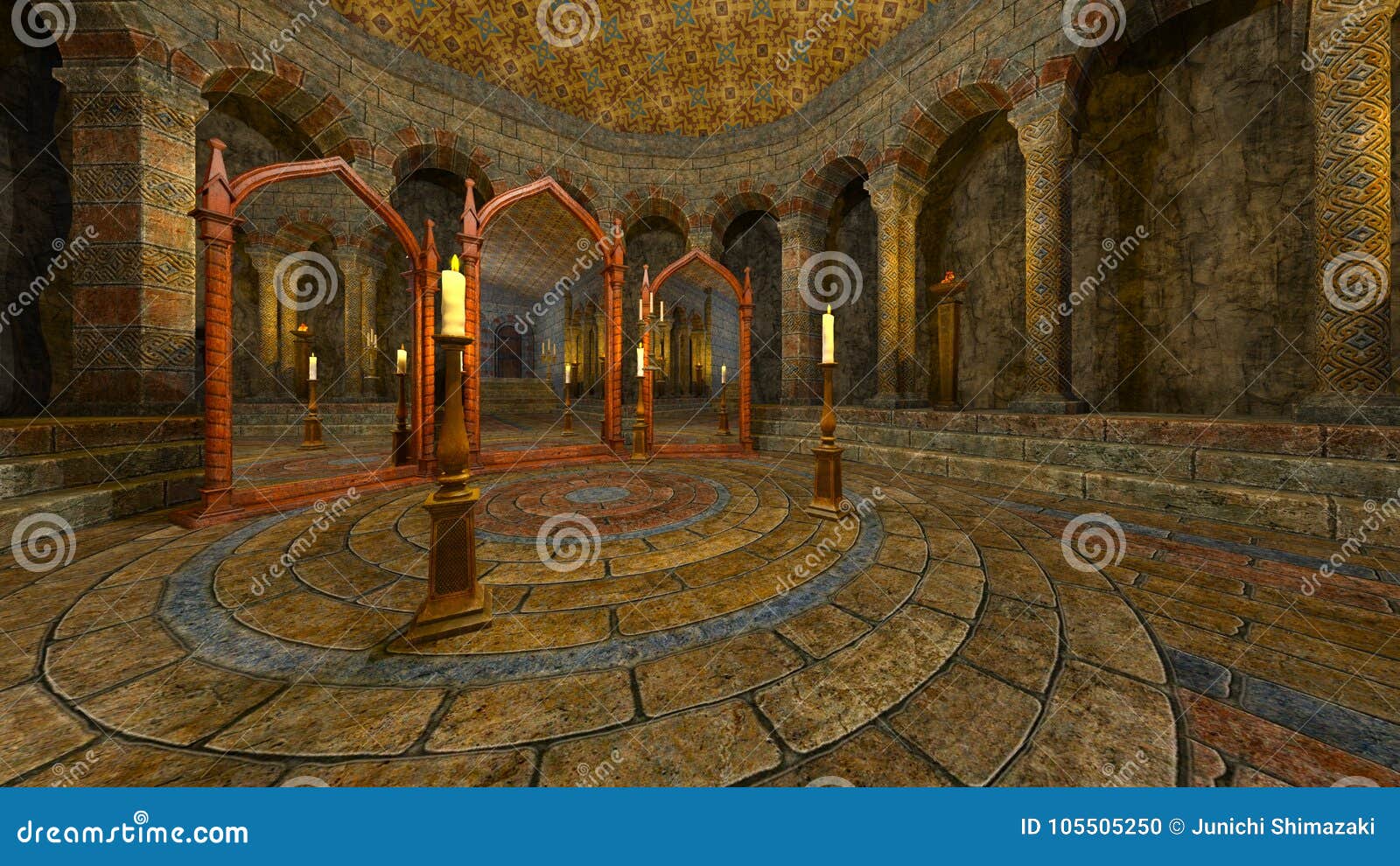 Underground temple stock photo. Image of archeology - 105505250