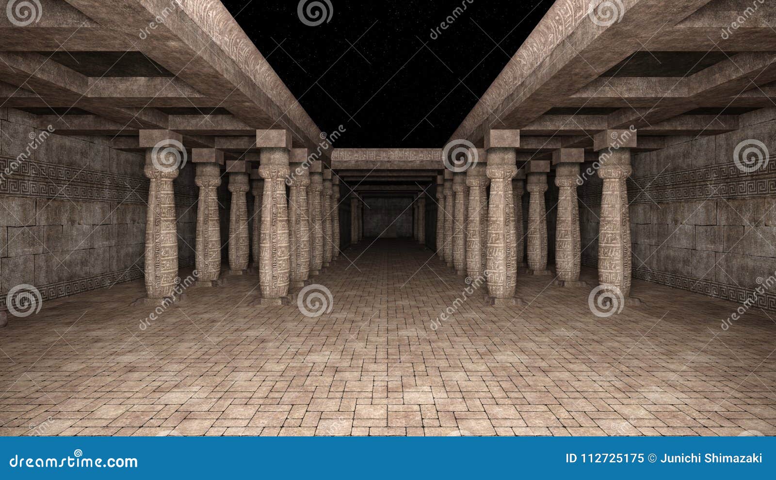 Underground Temple Stock Image | CartoonDealer.com #112725175