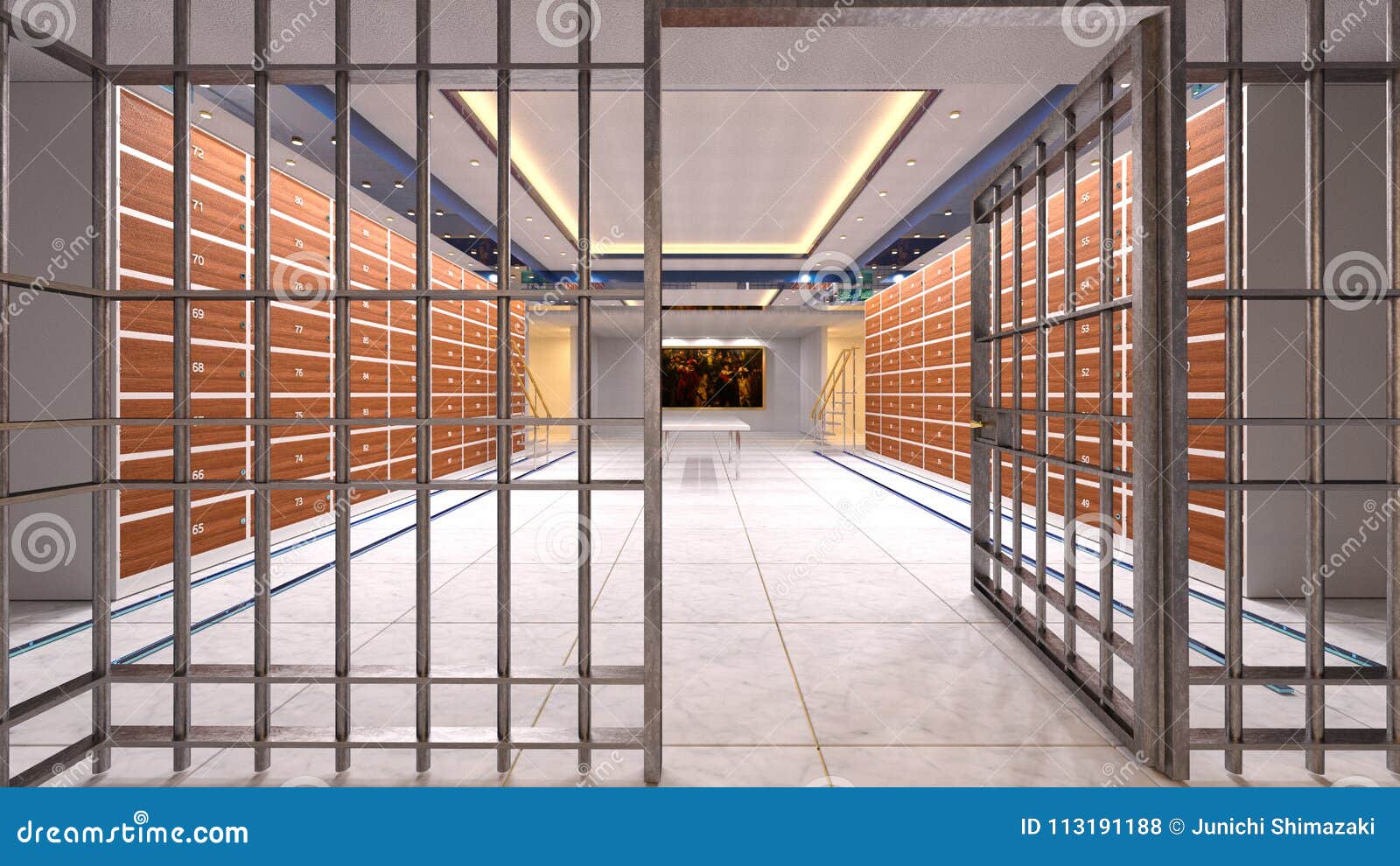 Vault room stock photo. Image of security, banknotes - 113191188