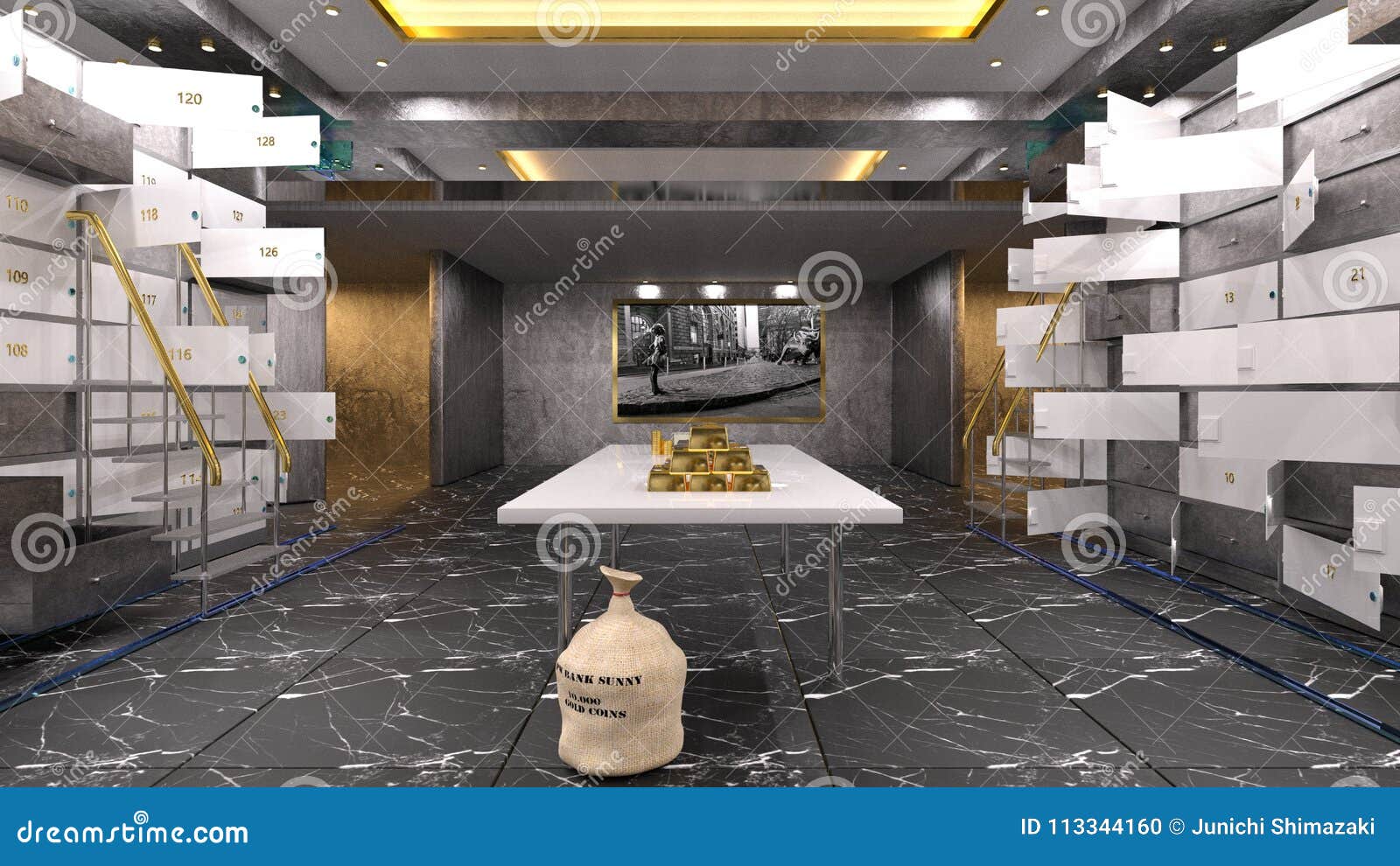 Vault room stock photo. Image of bank, vault, strict - 113344160