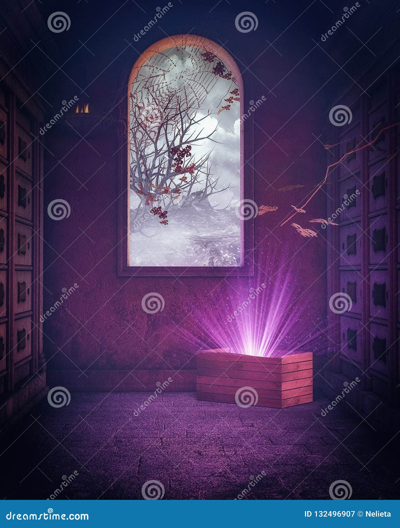 Magical Treasure Chest Stock Illustrations – 168 Magical Treasure Chest ...