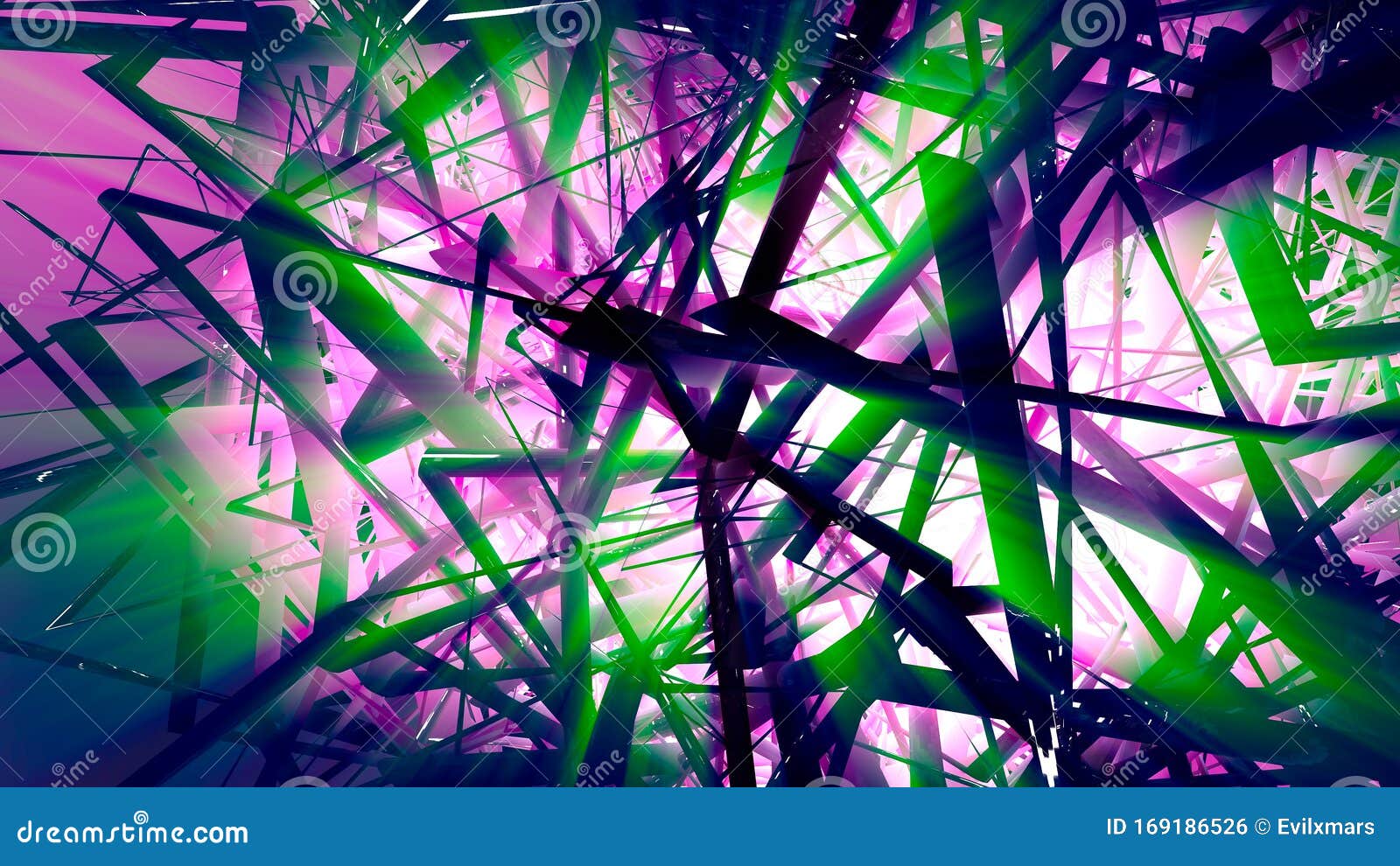 3d CGI Abstract Background stock photo. Image of futuristic - 169186526