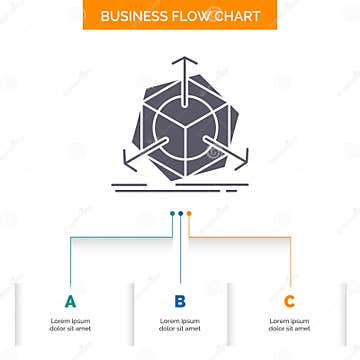3d, Change, Correction, Modification, Object Business Flow Chart Design ...