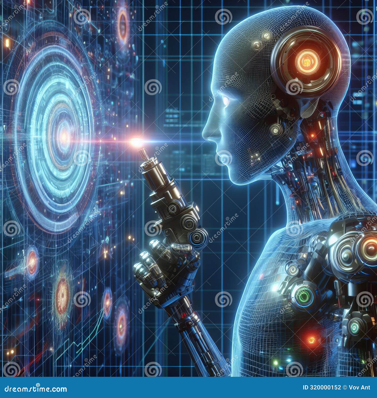 117 84. 3D Character AI Behavior Simulation_ Simulatie Stock ...