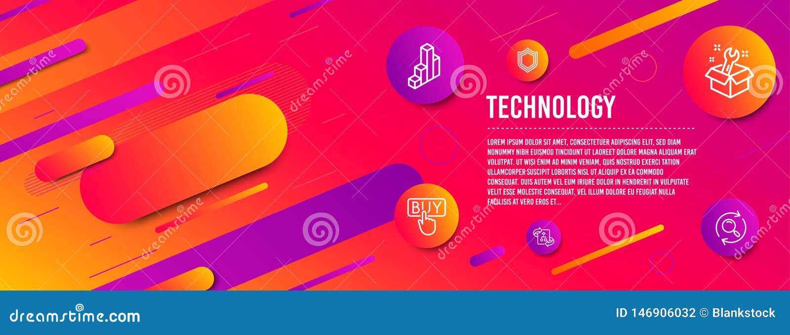 3d Chart, Buying and Security Icons Set. Spanner, Technical Algorithm and Search Signs. Vector ...