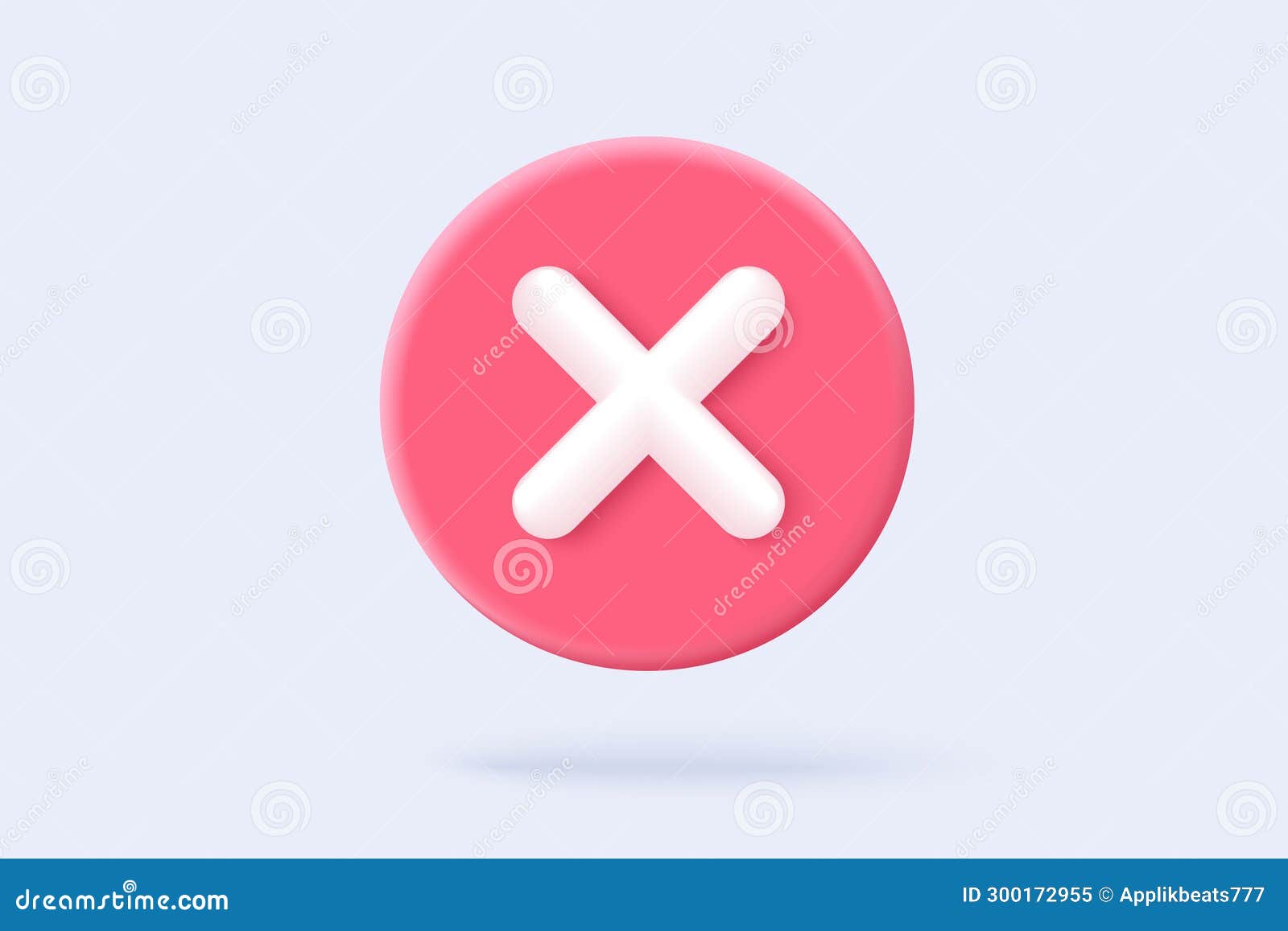 Check And Wrong Icons. Set Of Check Marks. Green Tick, Red Cross Stock ...