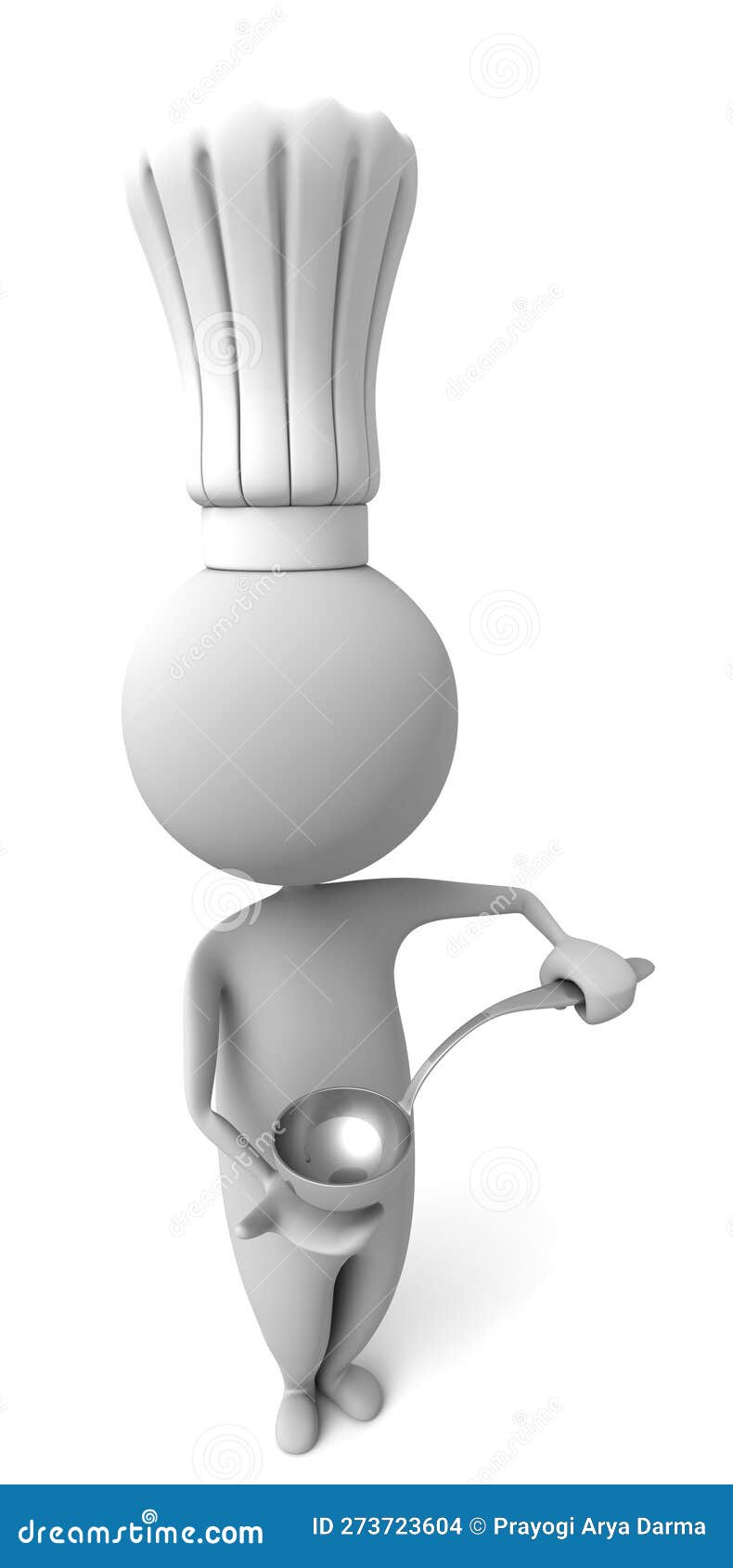A 3D Chef Character is a Digital Representation of a Chef in Three ...