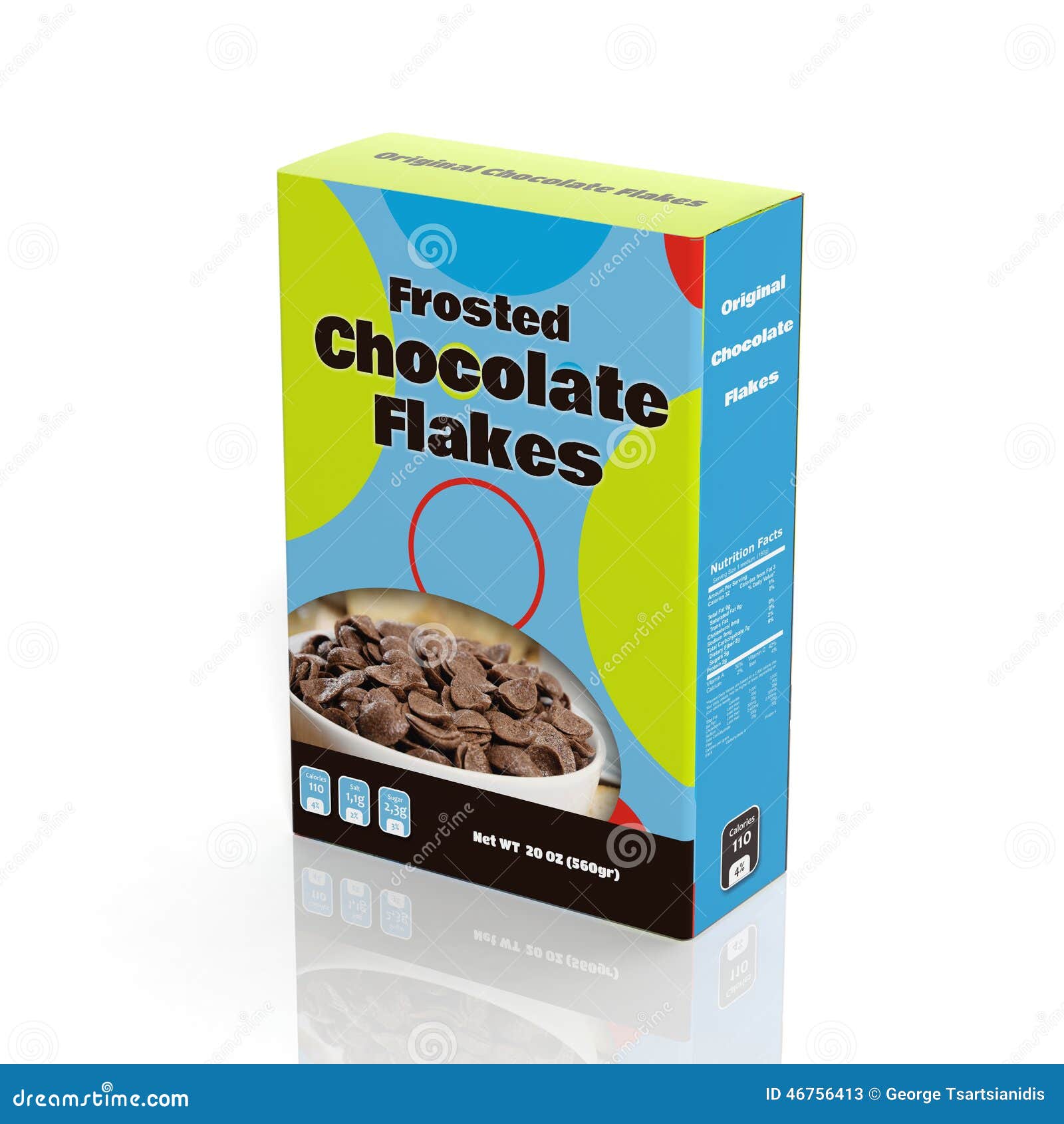 3D Chocolate Flakes Paper Package Stock Illustration - Illustration of ... 3D Chocolate Flakes Paper Package Stock Illustration - Illustration of ...
