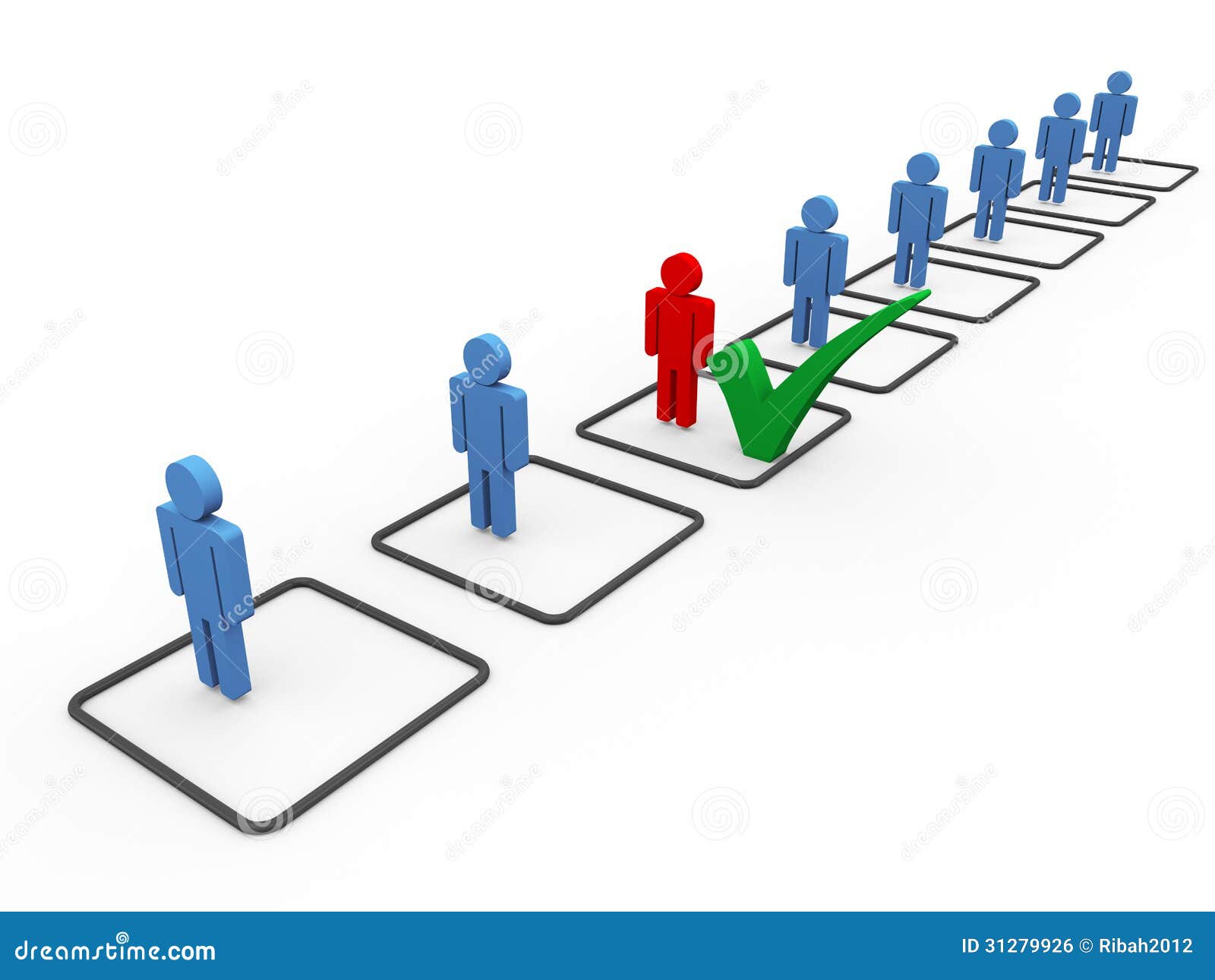 3d choosing right person stock illustration. Illustration of correct ... 3d choosing right person stock illustration. Illustration of correct ...