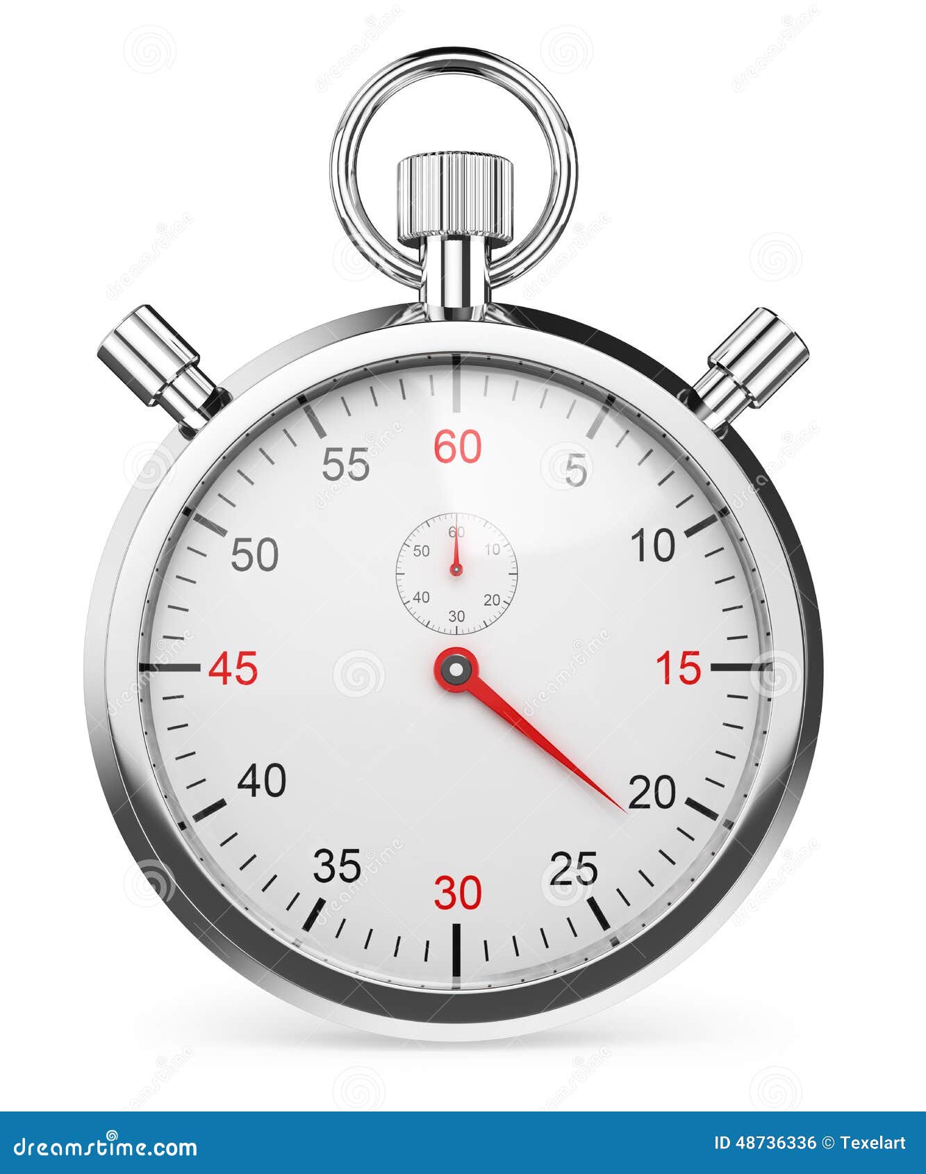 3D Chronometer stock illustration. Illustration of metallic - 48736336