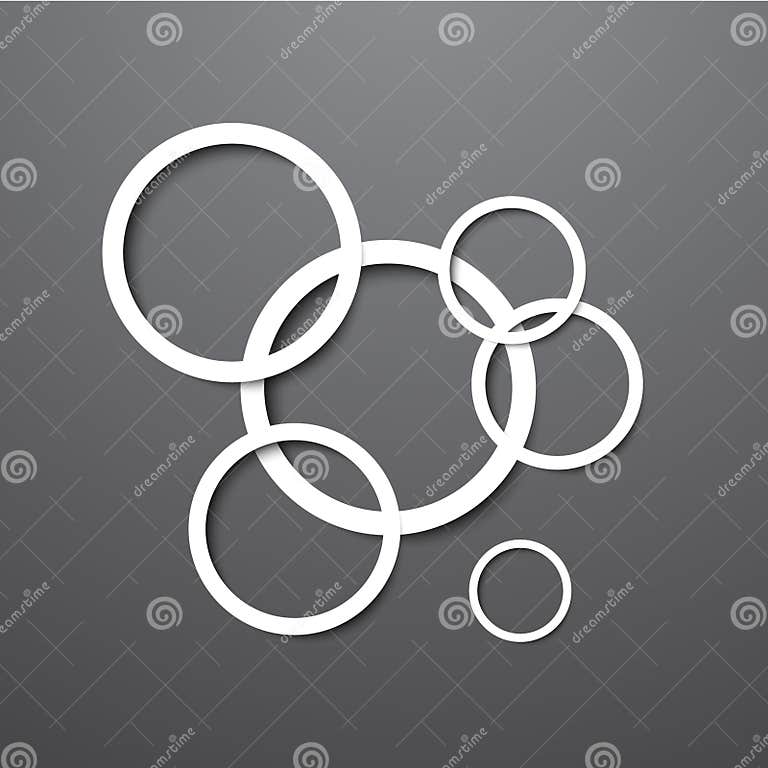 3d circle design template stock vector. Illustration of modern - 36573761