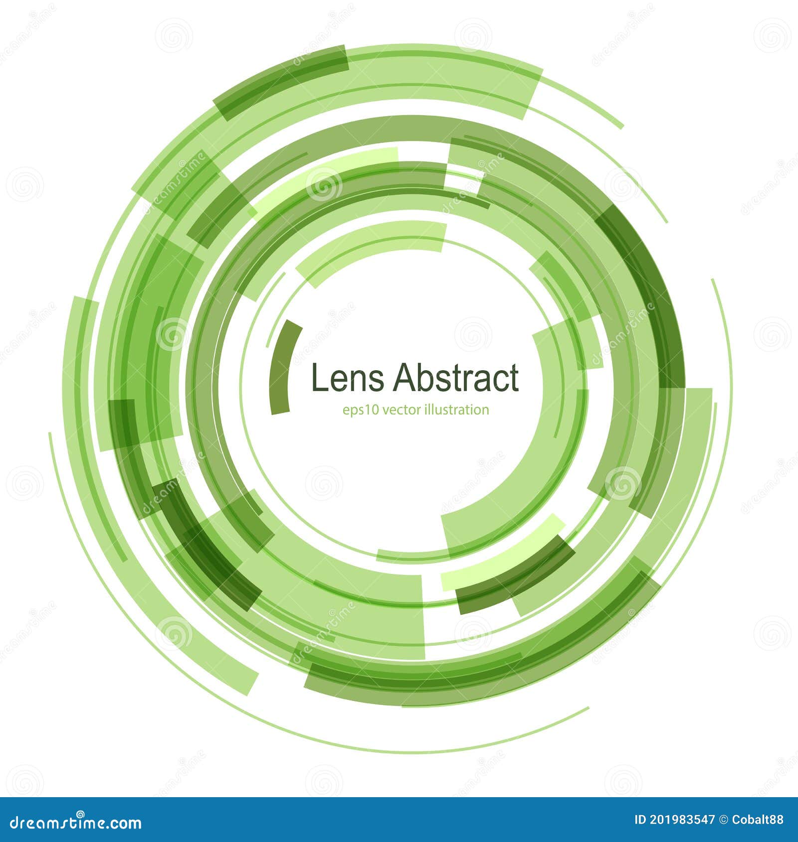 3D Circular Logo, Abstract Technology Symbol Design Stock Vector ...