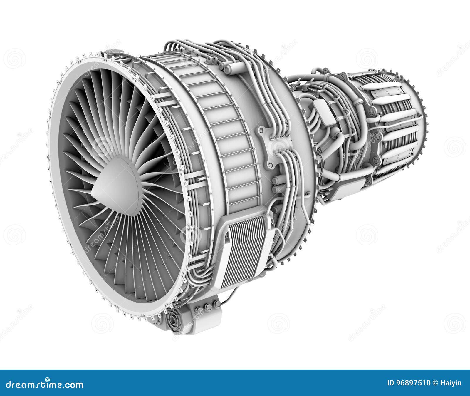 Turbofan Compressor Drawings Cartoon Vector | CartoonDealer.com #208735987