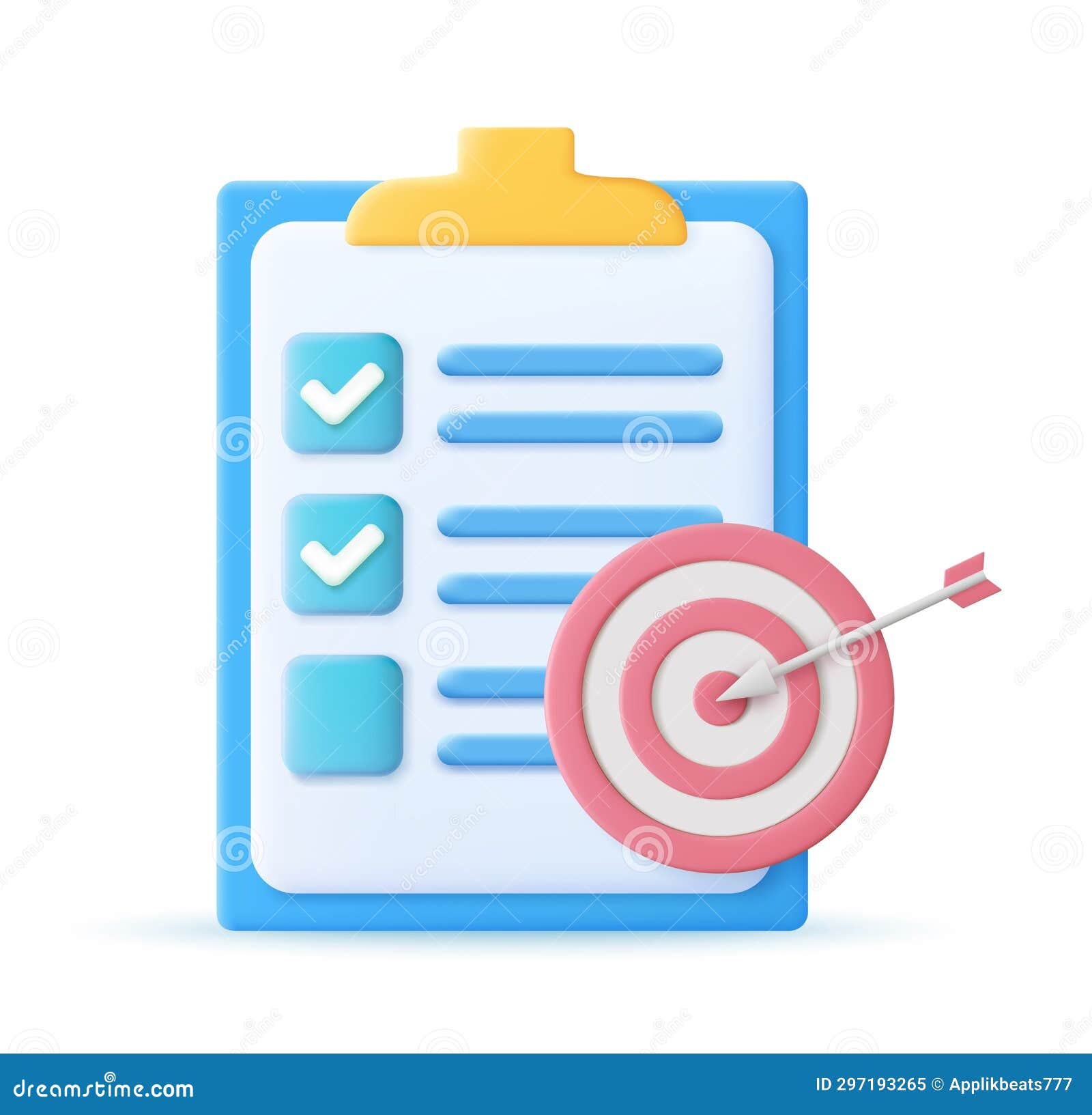 Checklist Symbol Vector Illustration | CartoonDealer.com #134089124