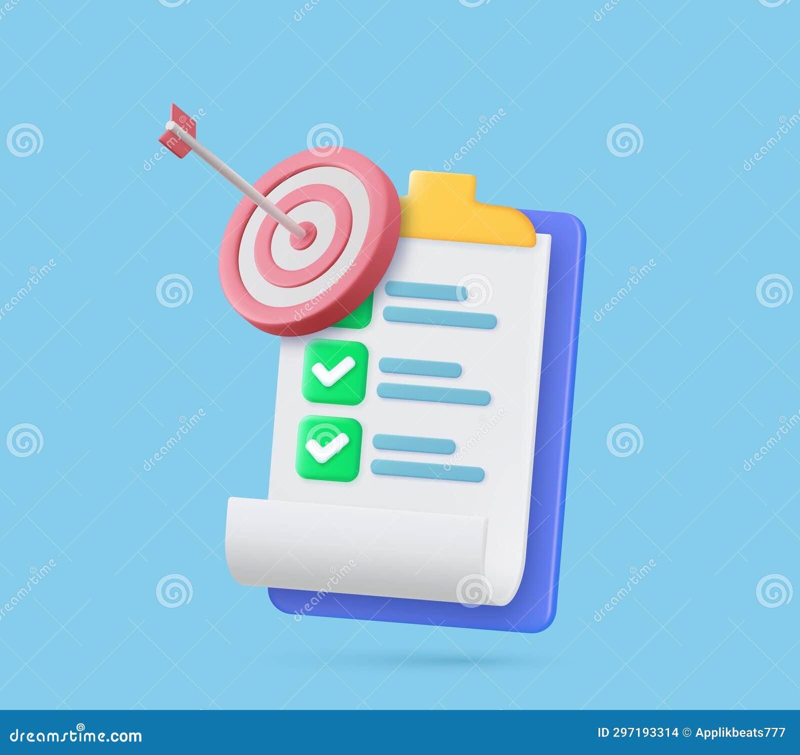 Checklist Symbol Vector Illustration | CartoonDealer.com #134089124