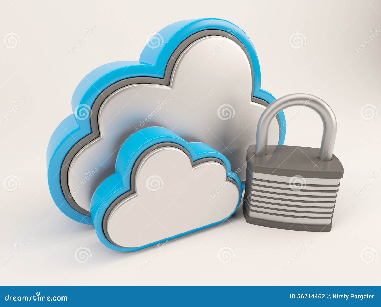 3D Cloud Drive Icon stock illustration. Illustration of render - 56214462
