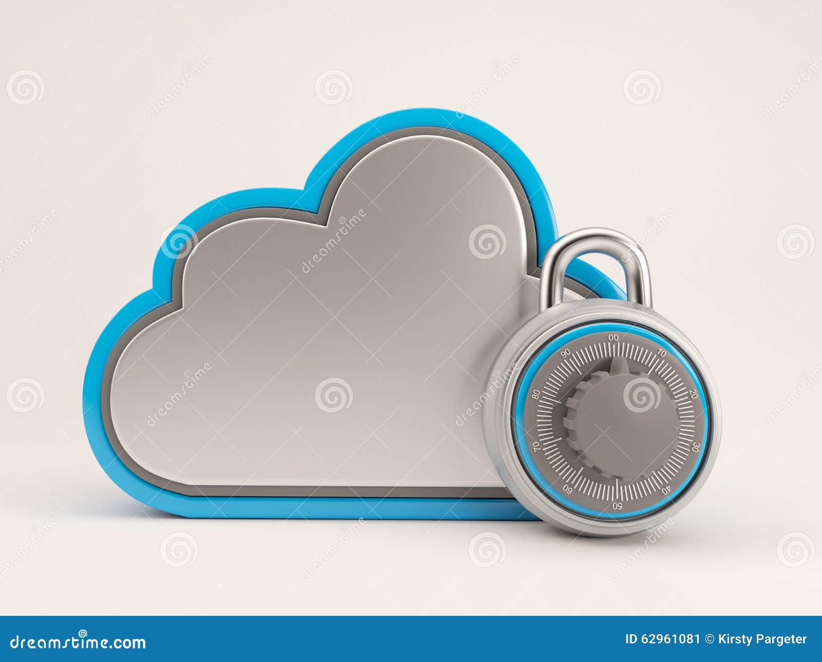 3D Cloud Drive Icon stock illustration. Illustration of disc - 62961081