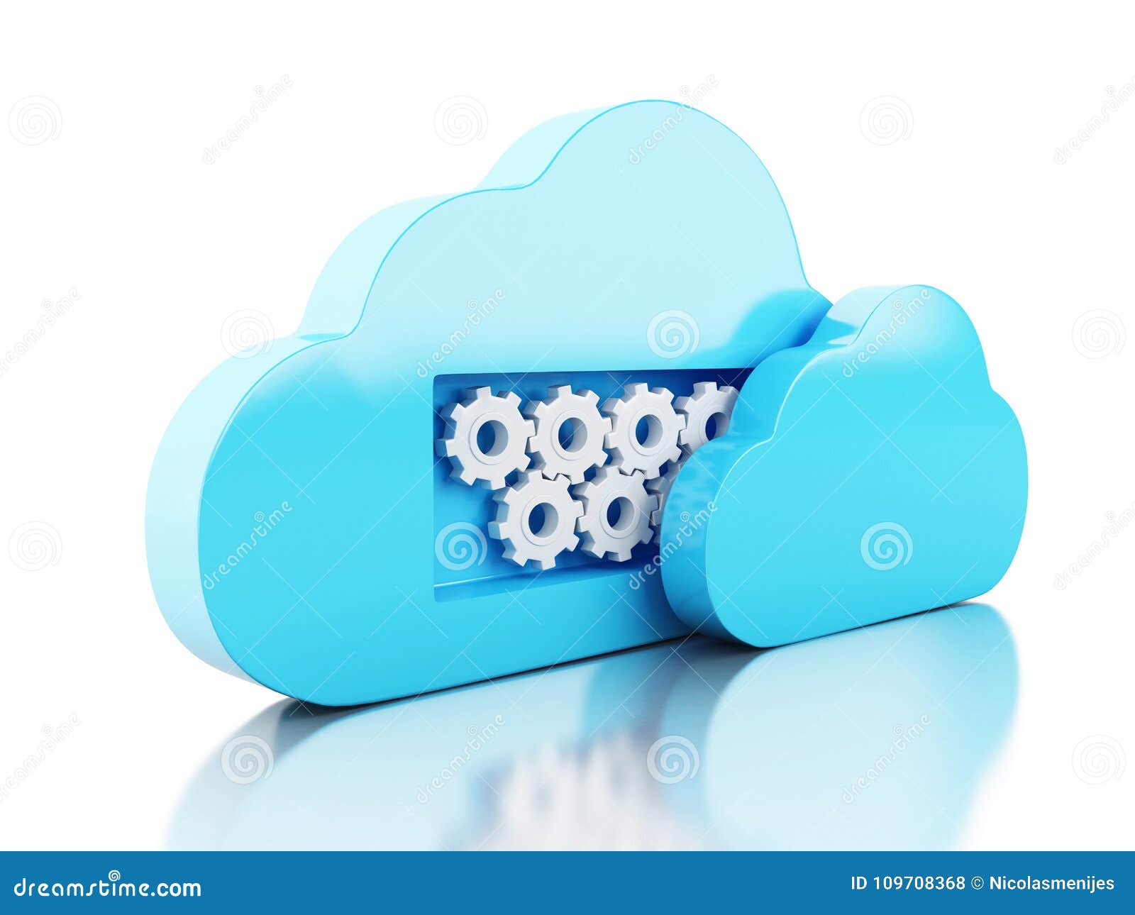 Coud Application Icon Logo Cartoon Vector | CartoonDealer.com #89201675