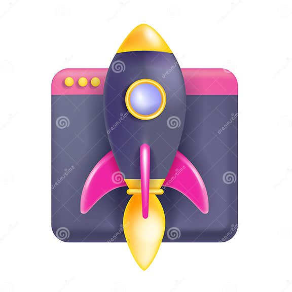 3D Code Icon, Business Python Abstract Api, Vector Technology Computer ...