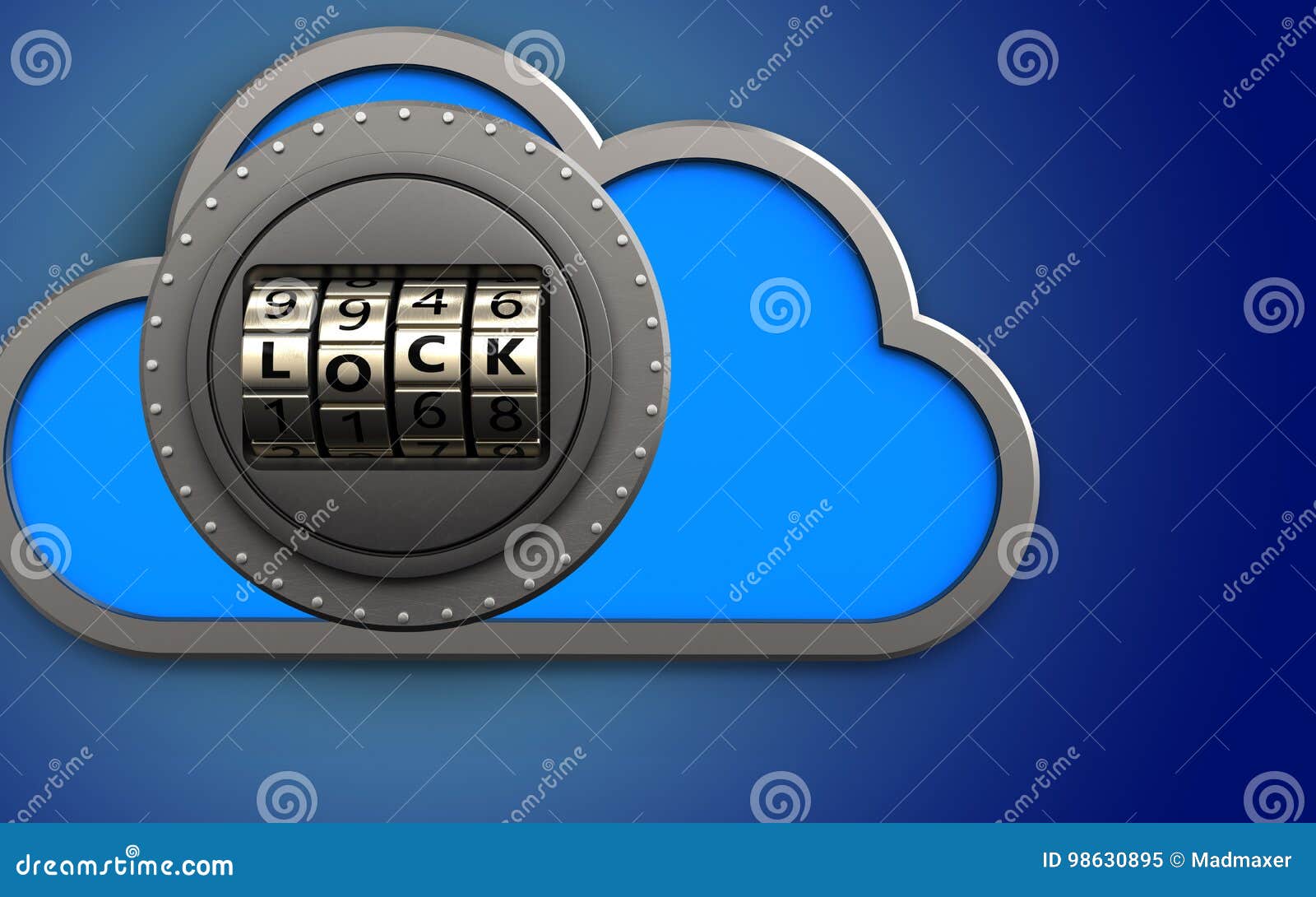 Lock Door Key Hotel Cartoon Vector Illustration | CartoonDealer.com ...