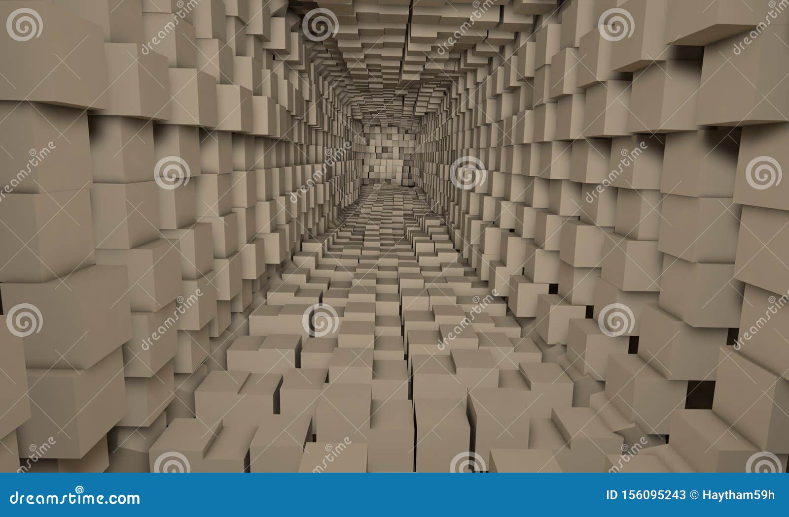 3d Gradients Cube Wallpaper Room Stock Illustration - Illustration of ...