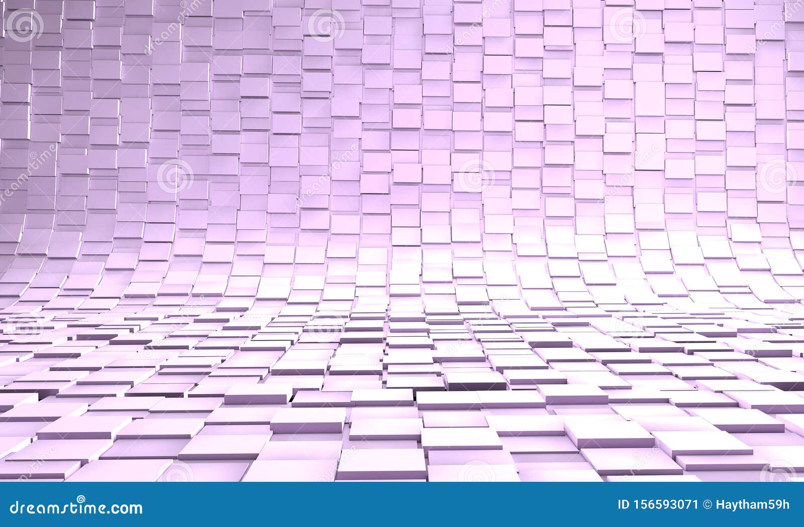 3d Gradients Cube Wallpaper Room Stock Illustration - Illustration of ...