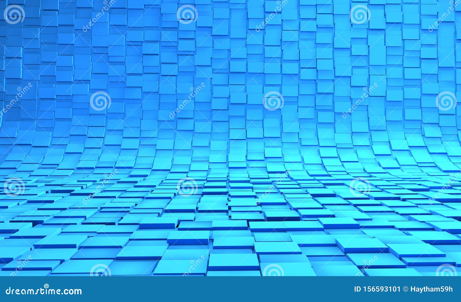 3d Gradients Cube Wallpaper Room Stock Illustration - Illustration of ...